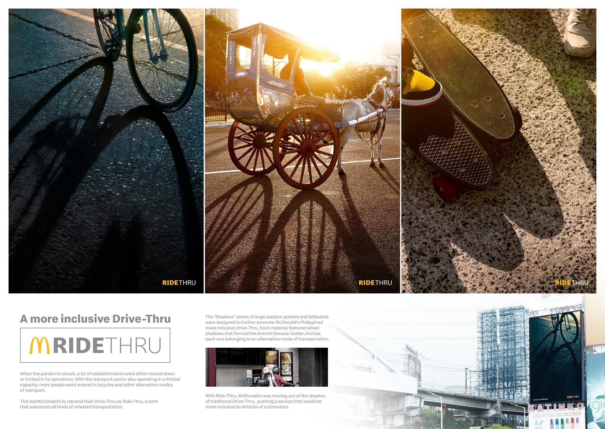 McDonald's Ride Thru Shadows | Campaign | THE WORK