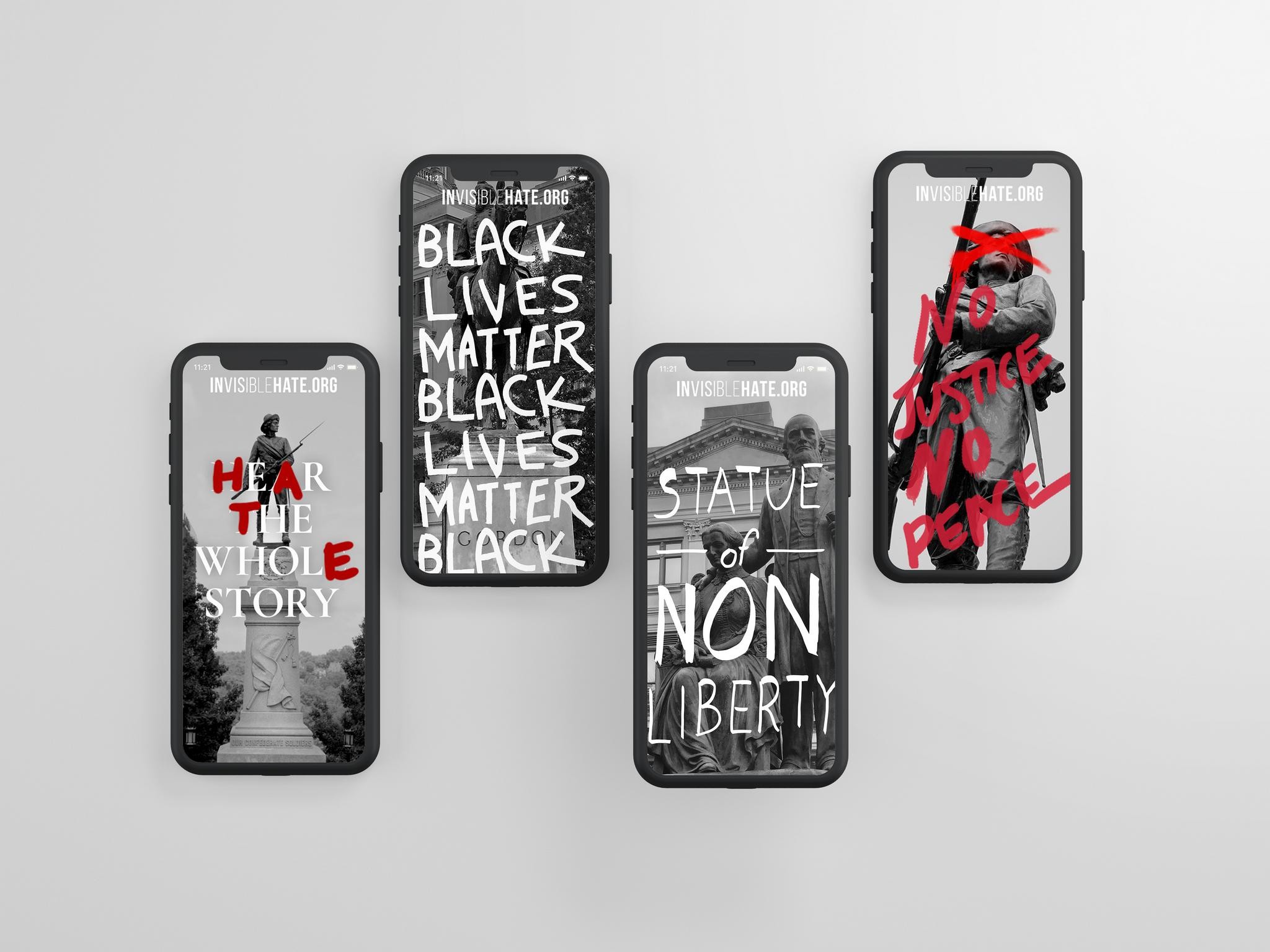 Invisible Hate | Campaign | THE WORK