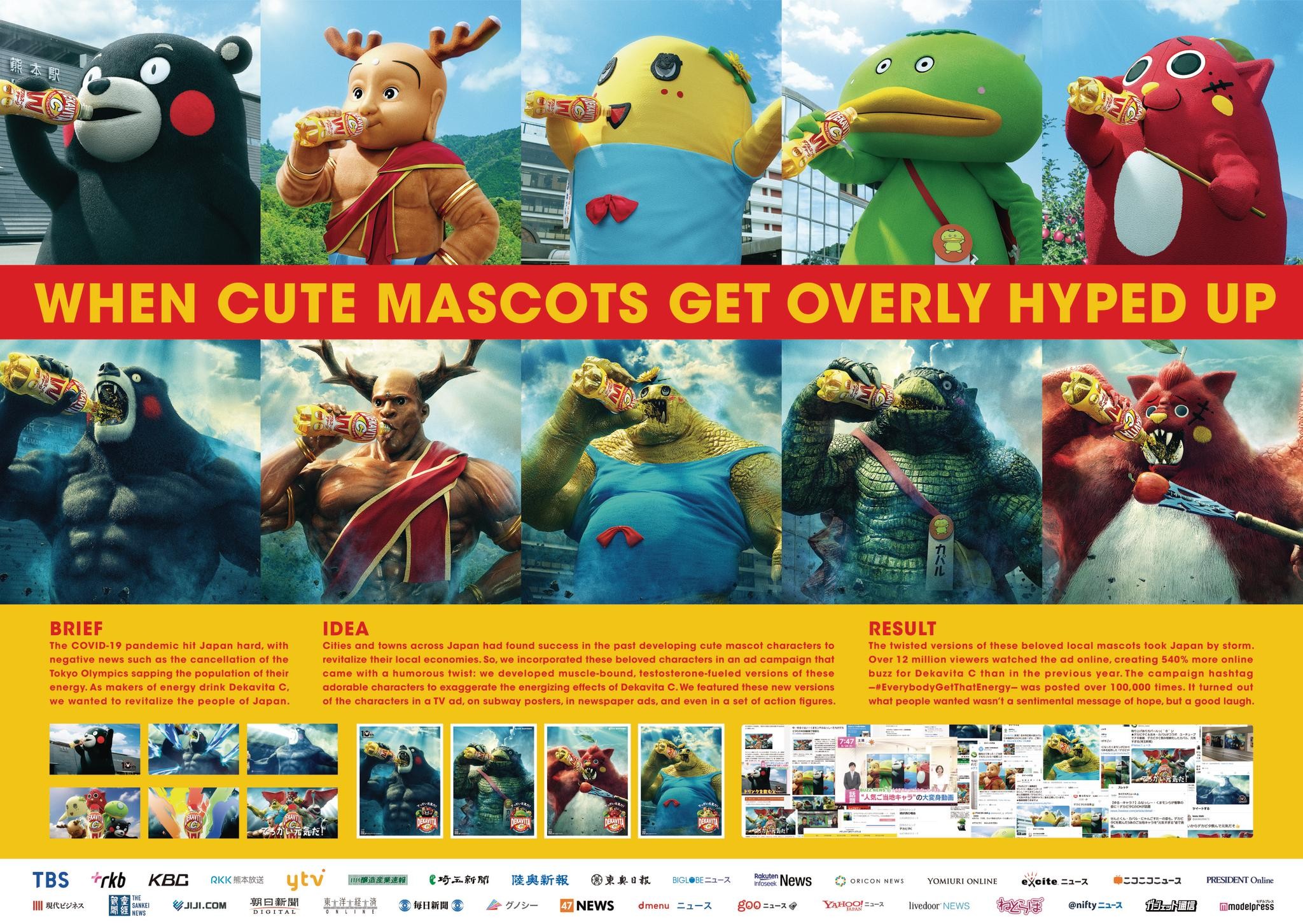 When Cute Mascots Get Overly Hyped Up | Campaign | THE WORK