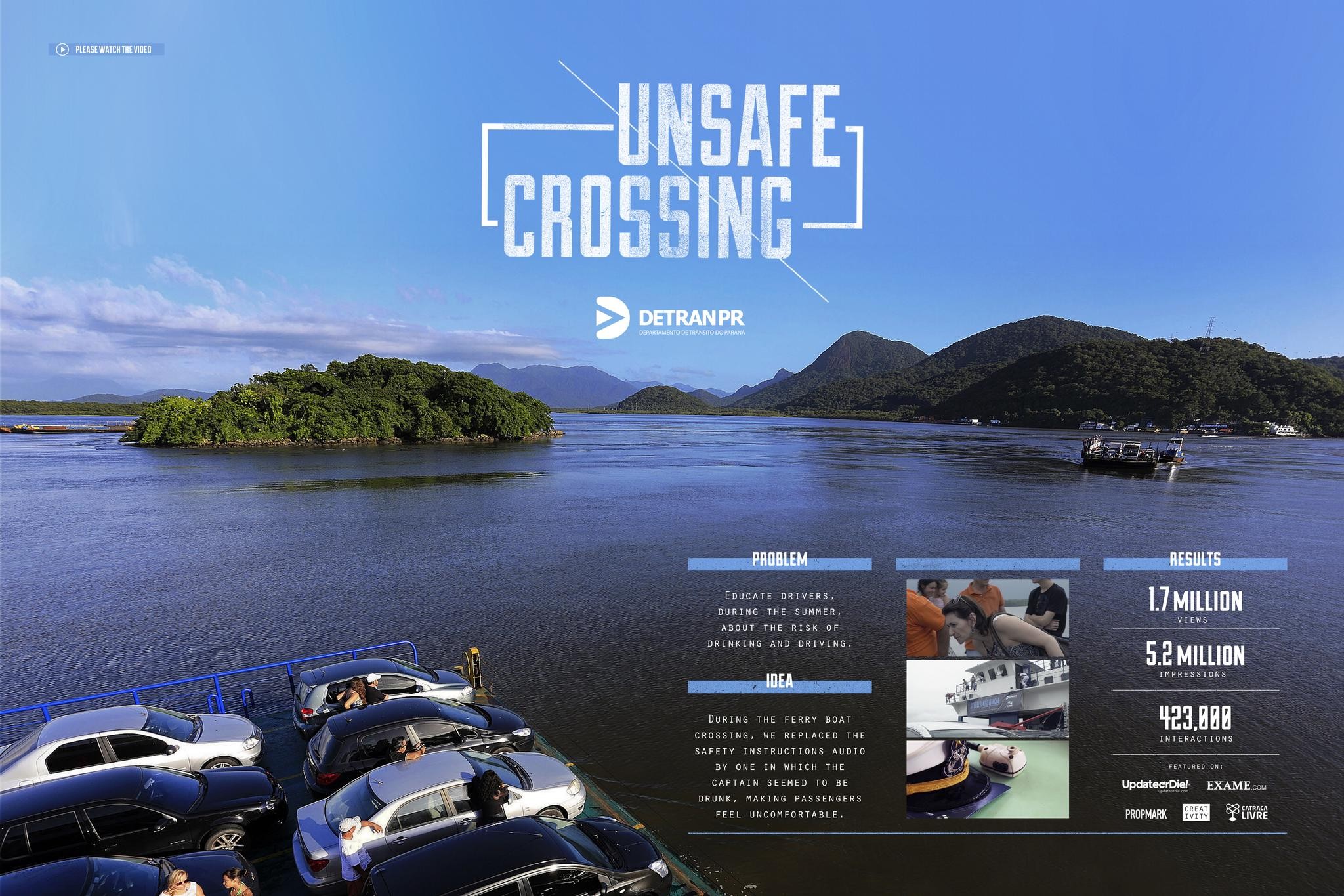 Unsafe Crossing | Campaign | THE WORK