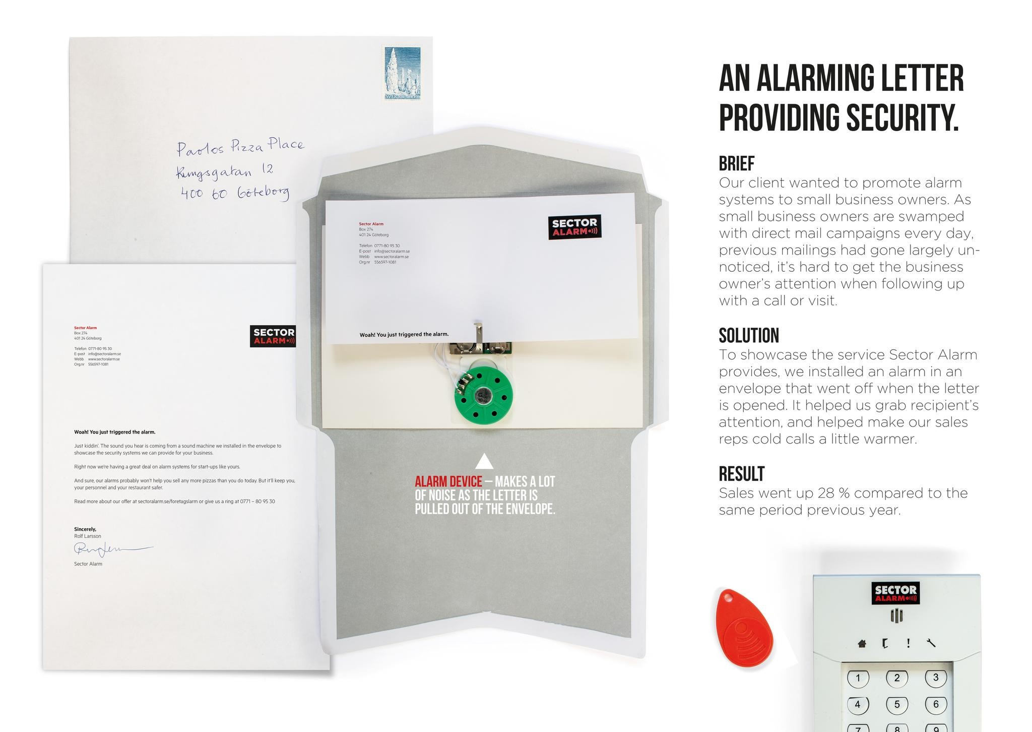 An Alarming Letter | Campaign | THE WORK