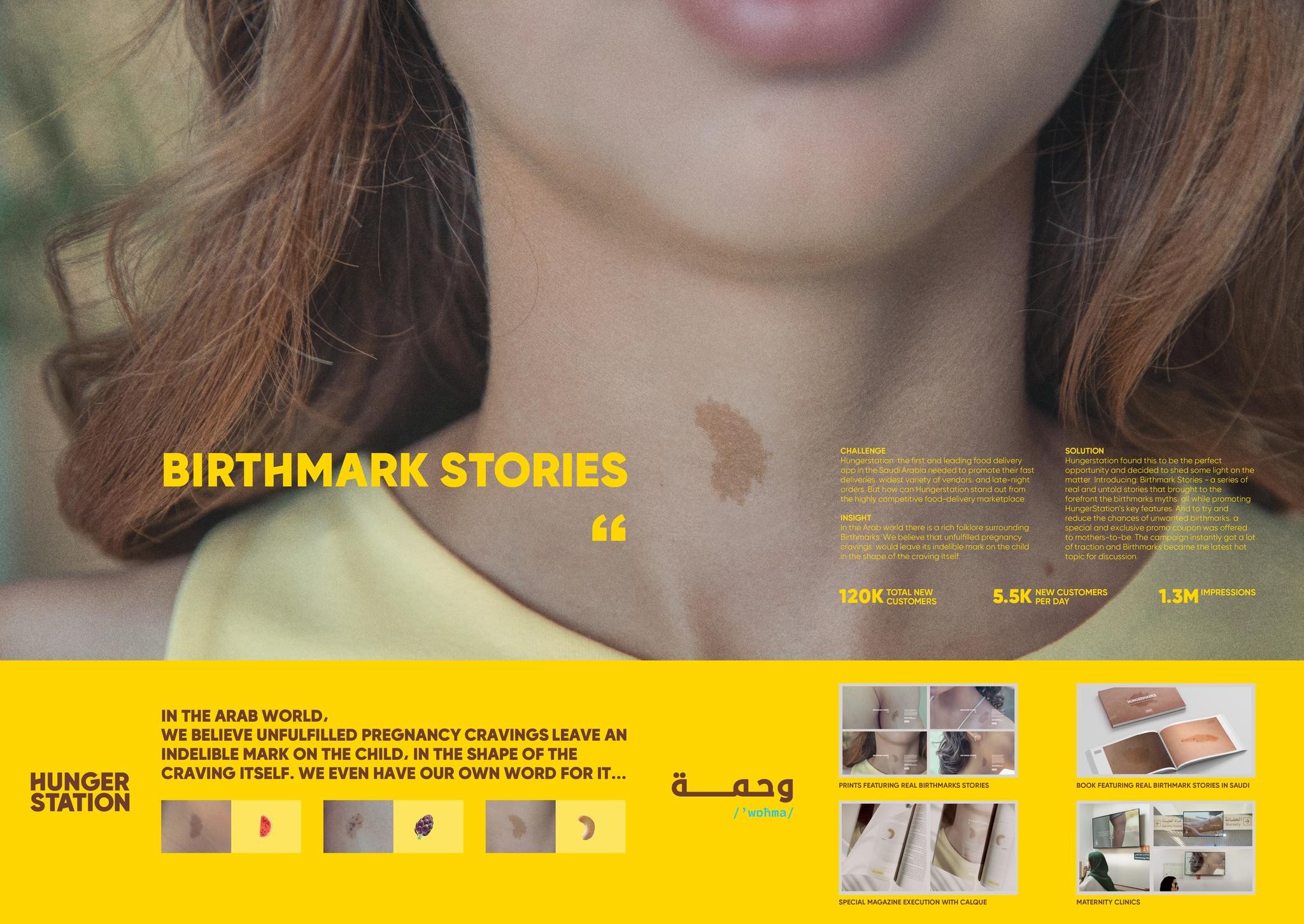 Birthmark Stories | Campaign | THE WORK