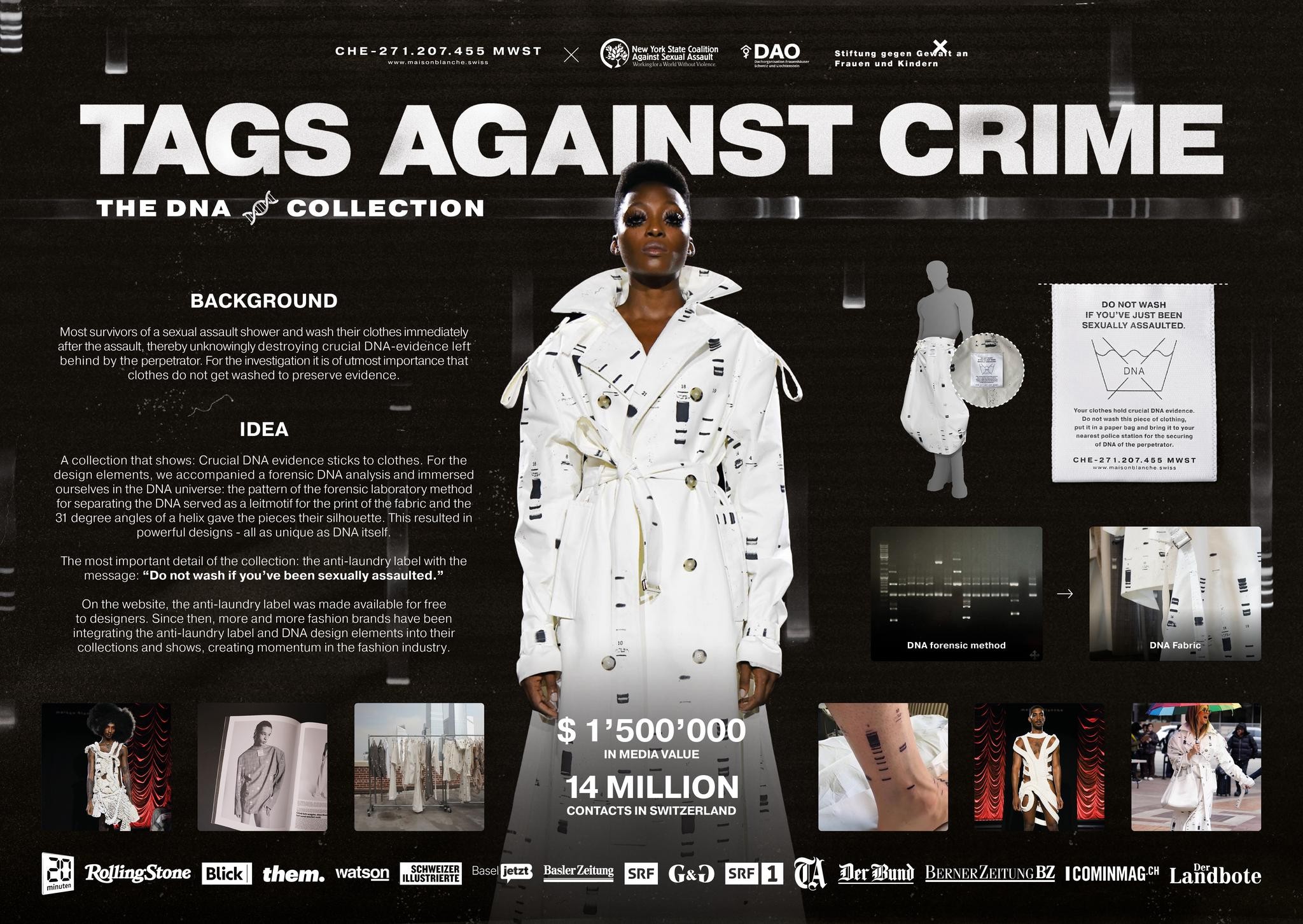 Tags Against Crime | Campaign | THE WORK