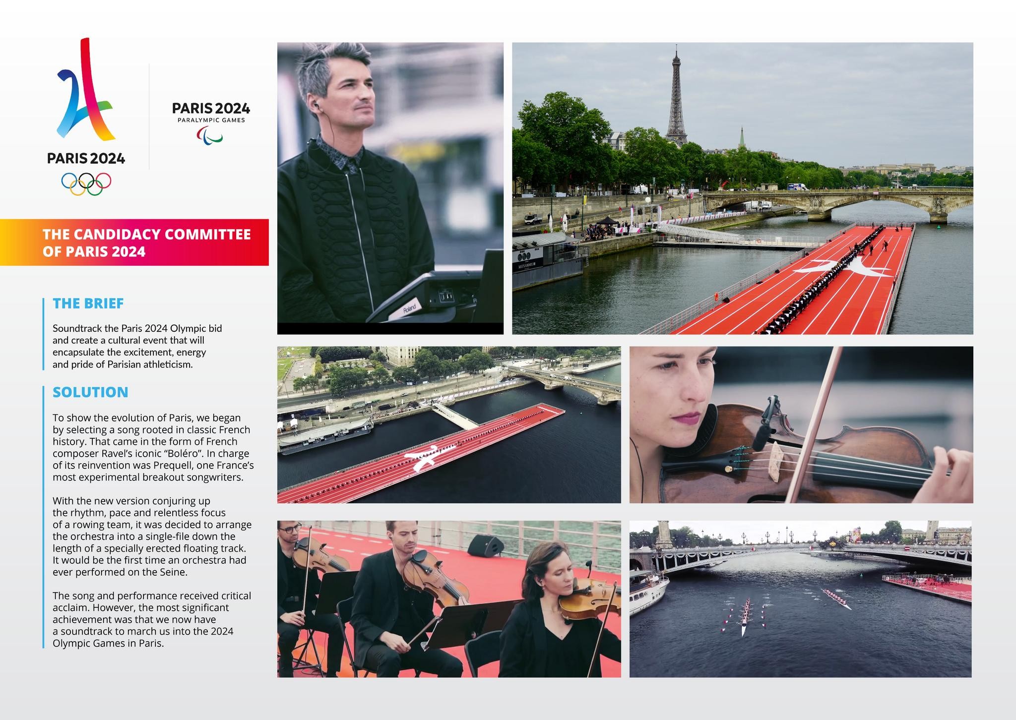 Prequell “Boléro” (Paris 2024) | Campaign | THE WORK