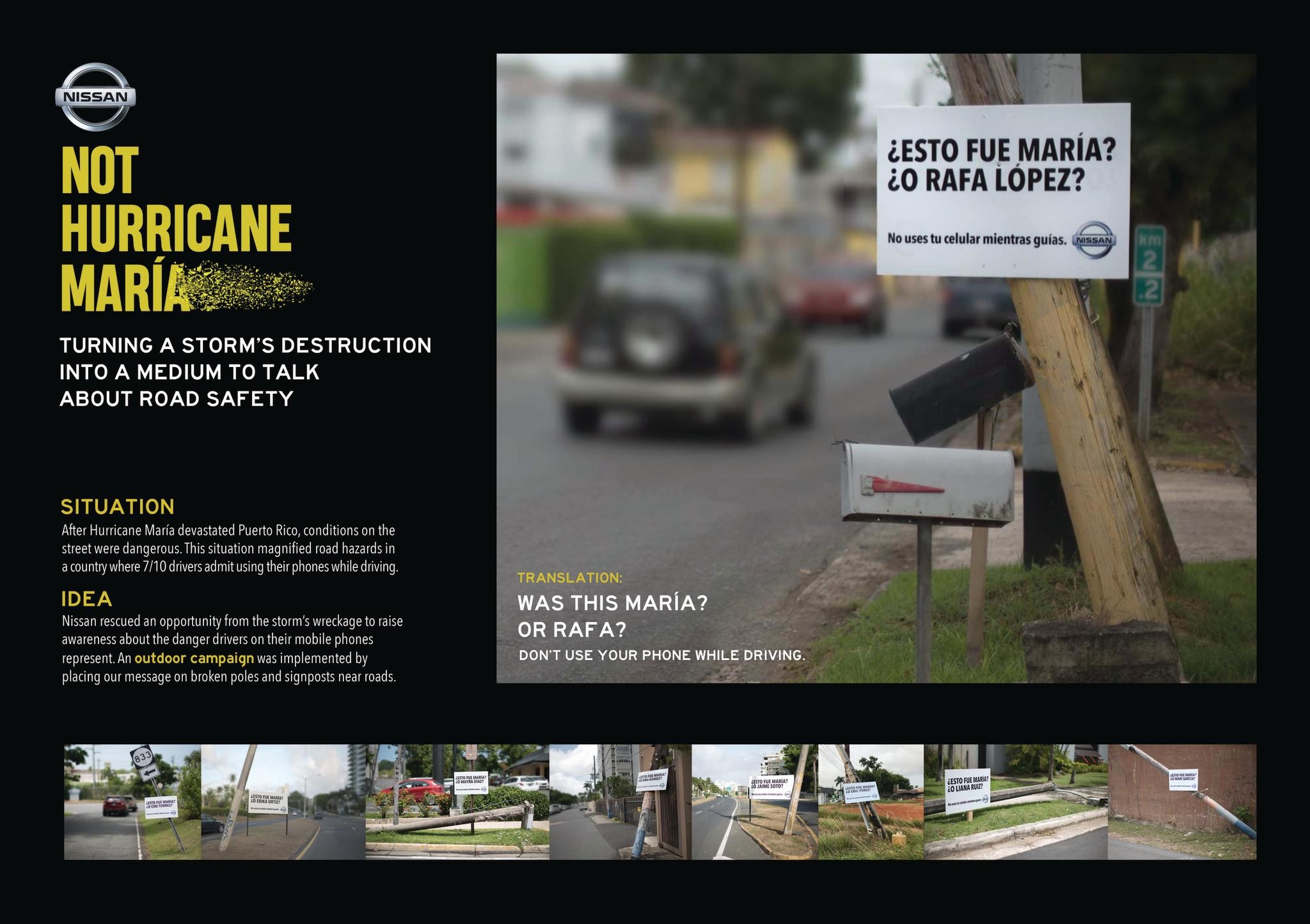 Not Hurricane Maria | Campaign | THE WORK