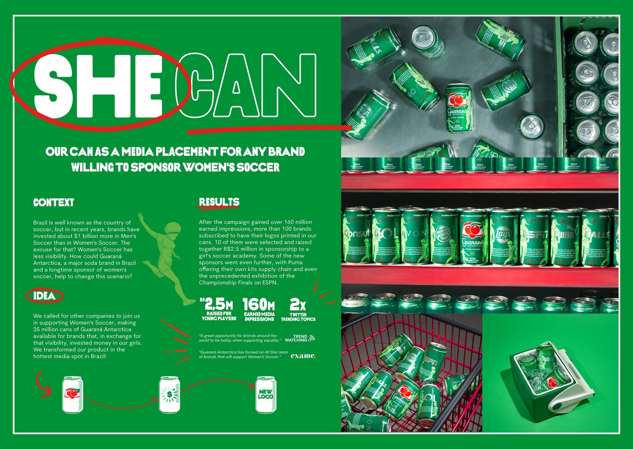 She Can | Campaign | THE WORK