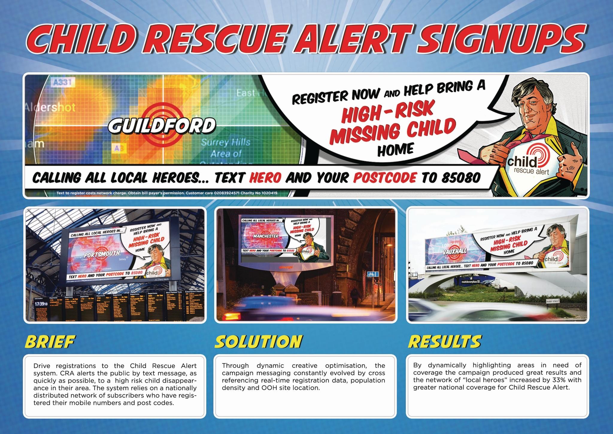 Child Rescue Alert | Campaign | THE WORK