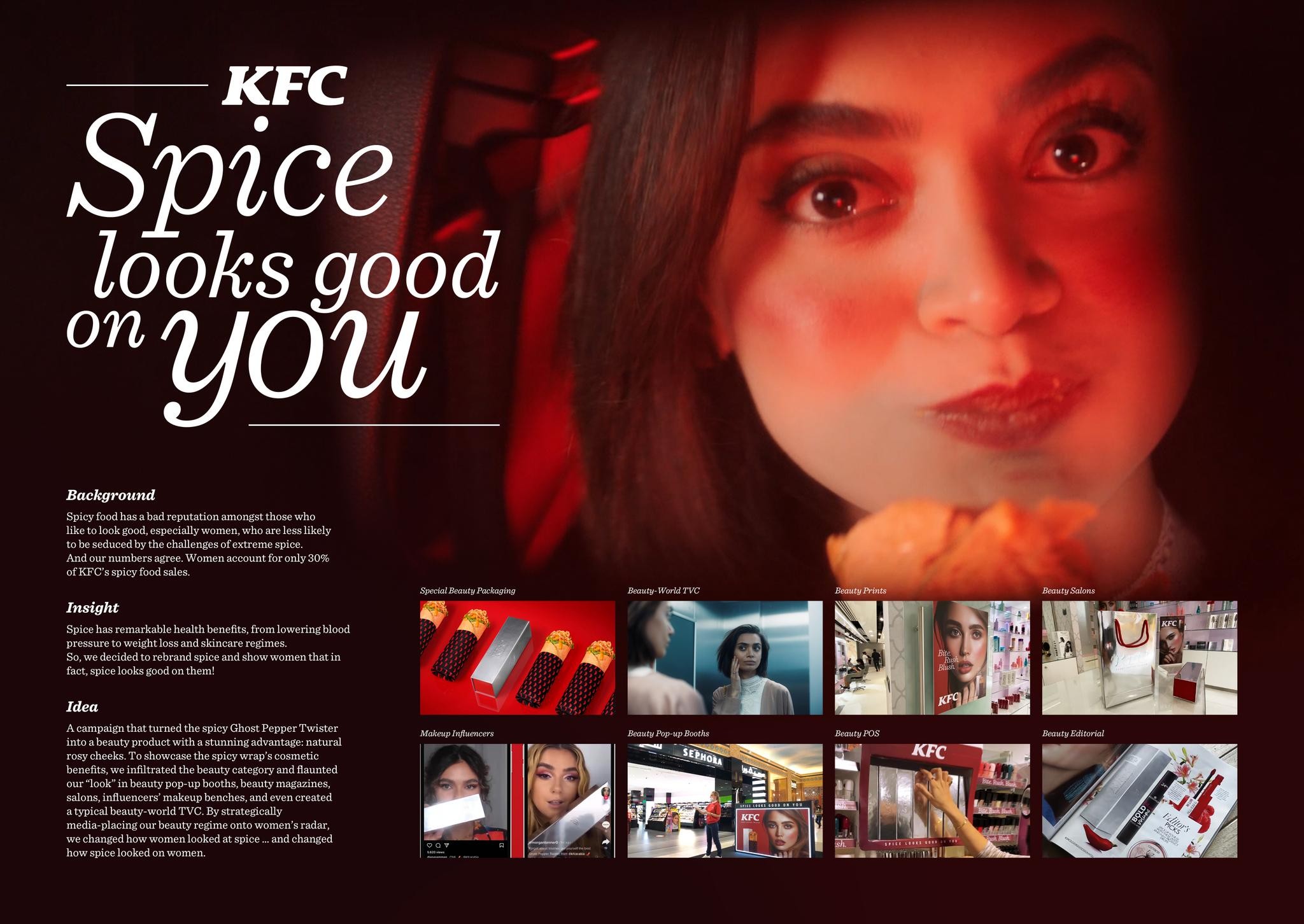 Spicy Looks Good on You | Campaign | THE WORK