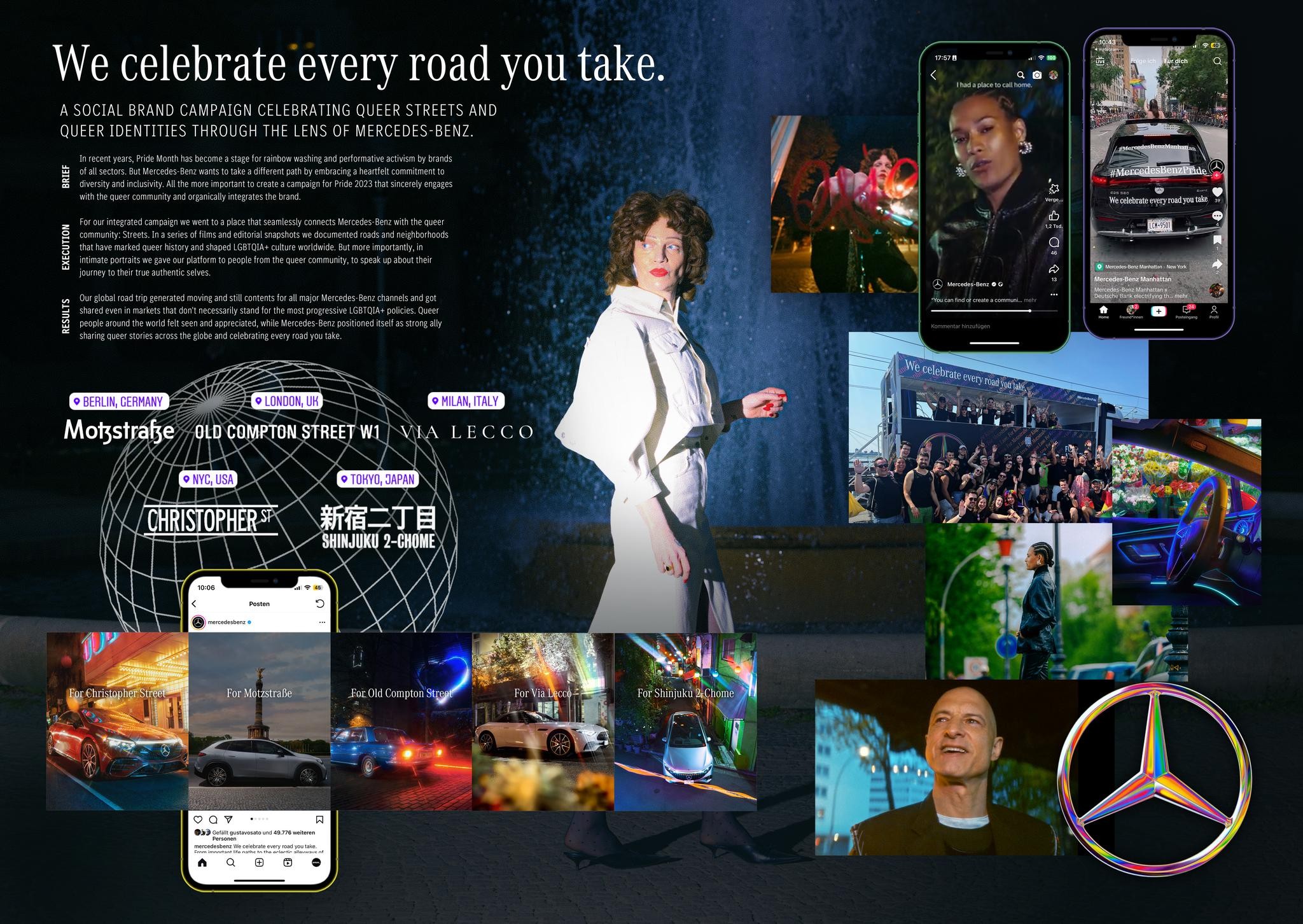 We celebrate every road you take | Campaign | THE WORK