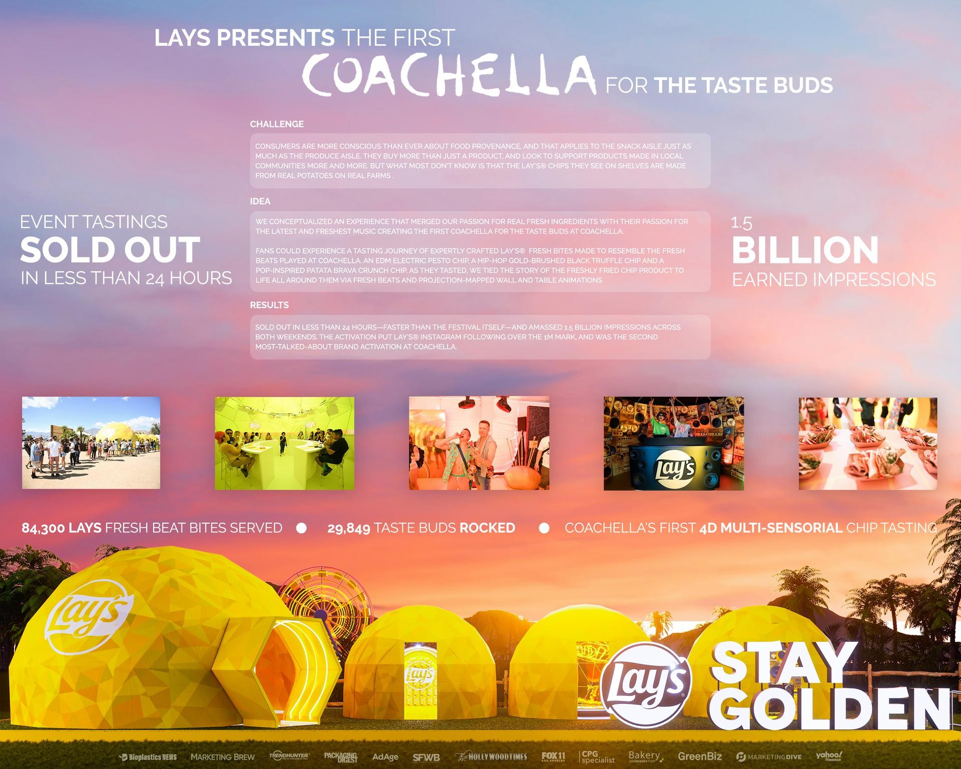 LAY'S FIRST COACHELLA FOR THE TASTE BUDS | Campaign | THE WORK