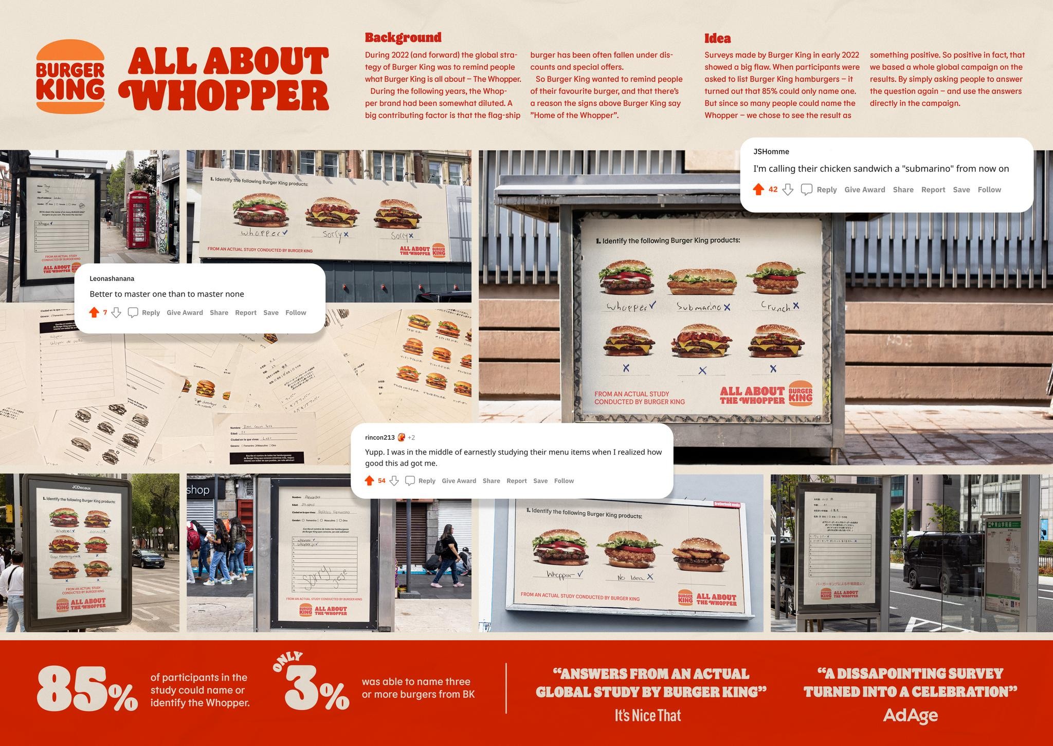 All about the Whopper | Campaign | THE WORK