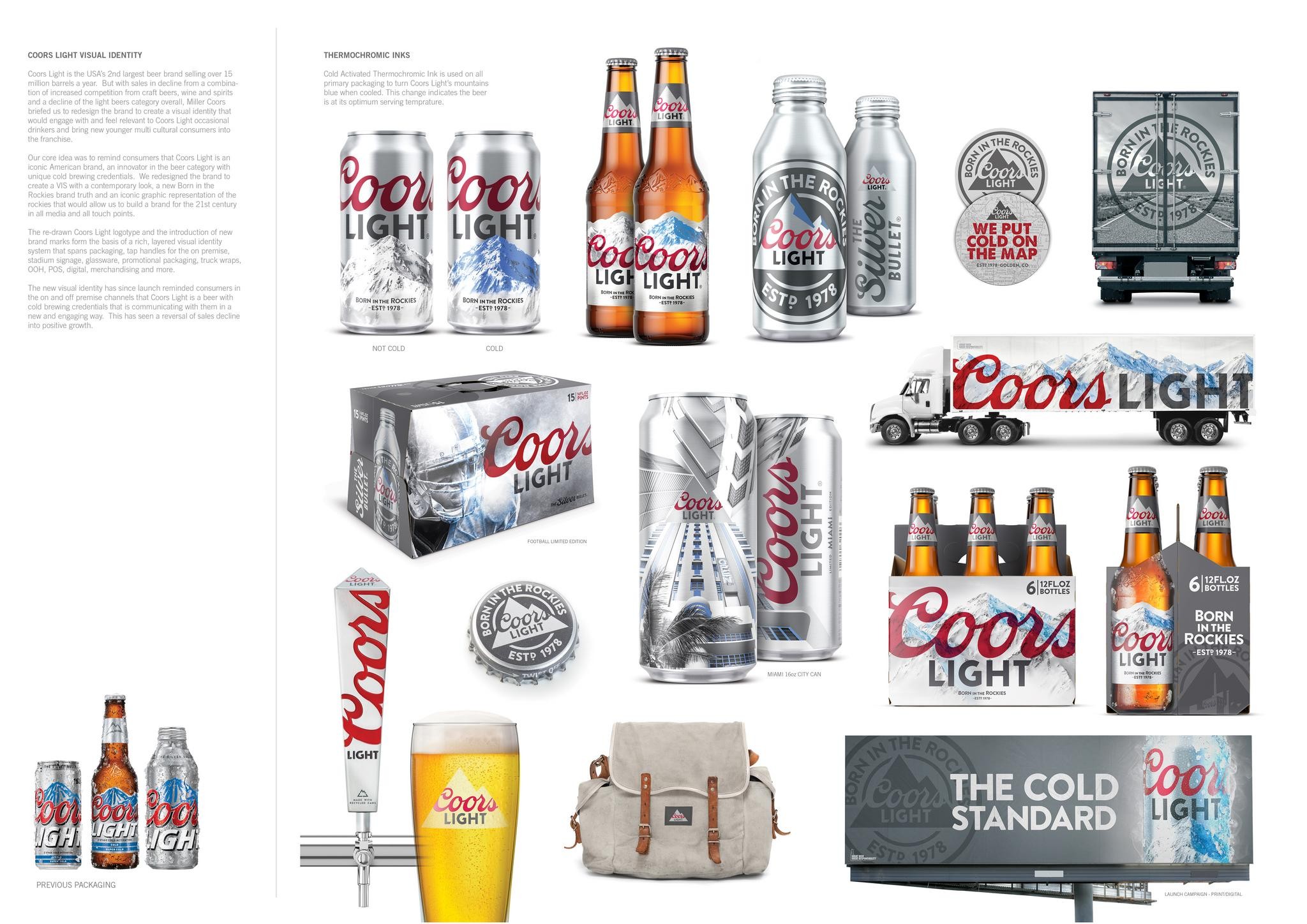 Coors Light Packaging | Shelly Lighting