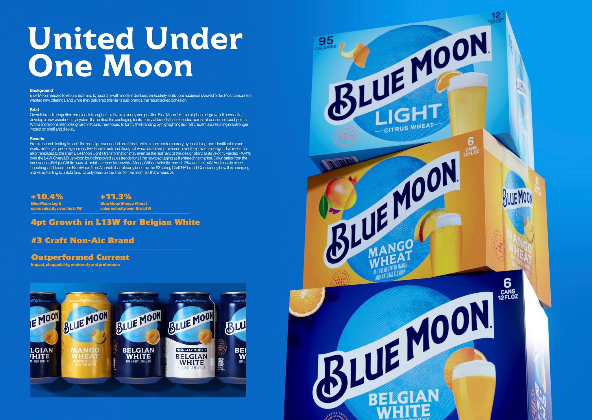 Blue Moon Packaging Redesign | Campaign | THE WORK