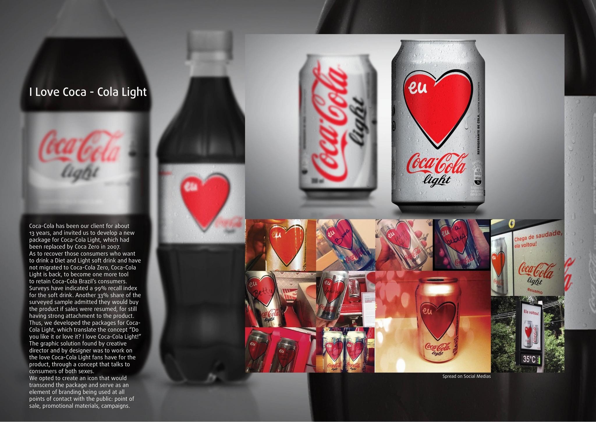 Logotipo De Coca Cola Light