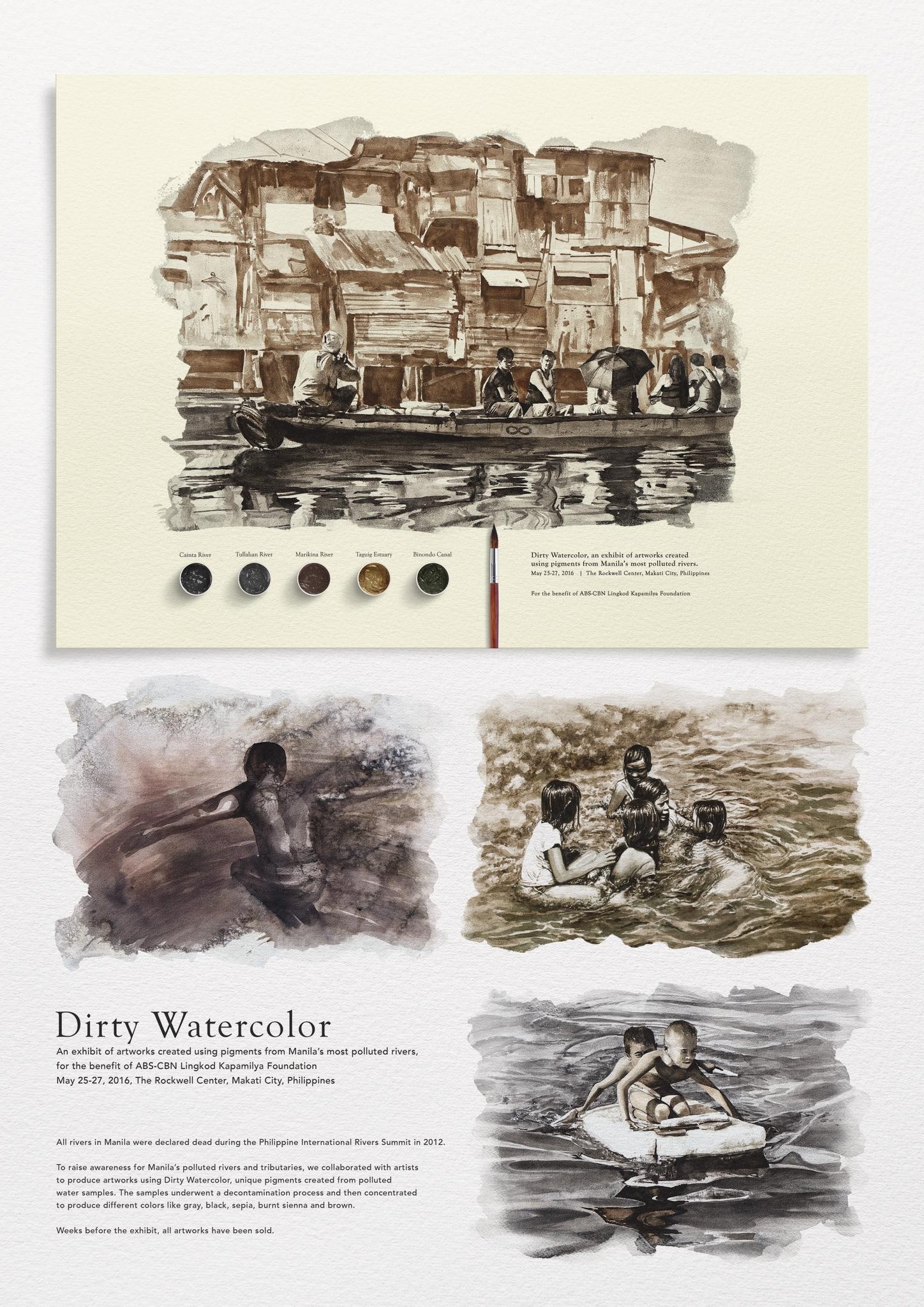 Dirty Water Color | Campaign | THE WORK