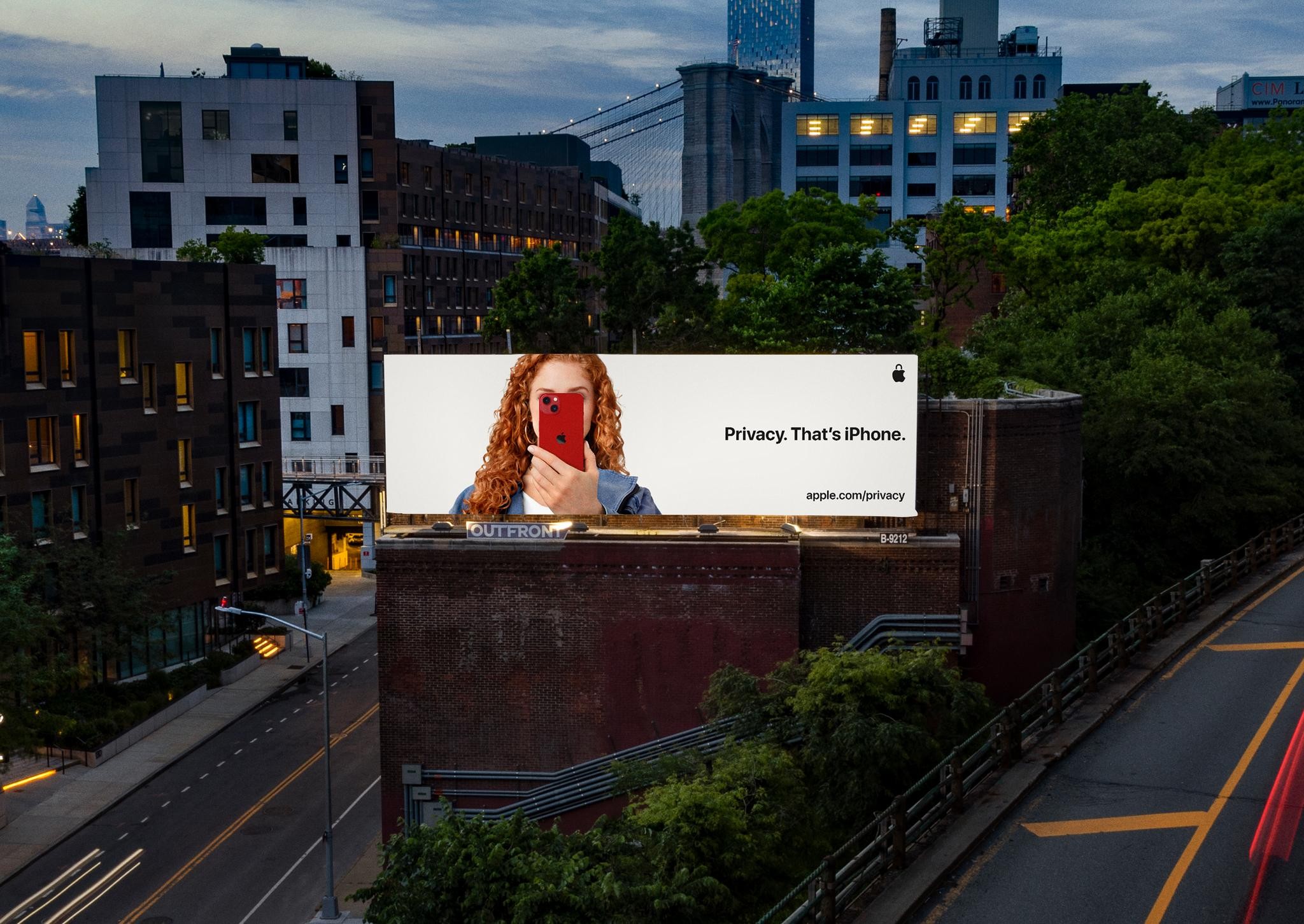 Privacy. That's iPhone. OOH | Campaign | THE WORK