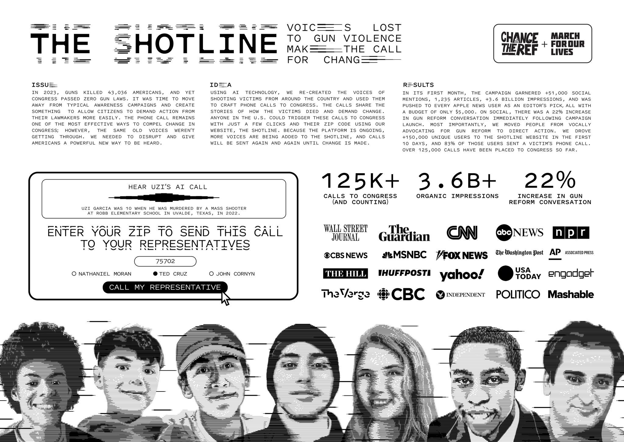 The Shotline | Campaign | THE WORK