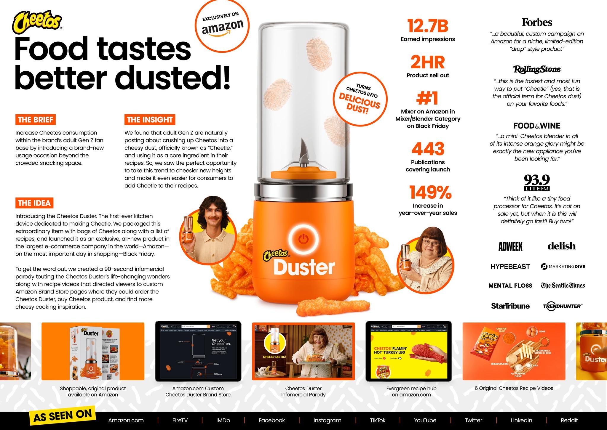 The Cheetos Duster | Campaign