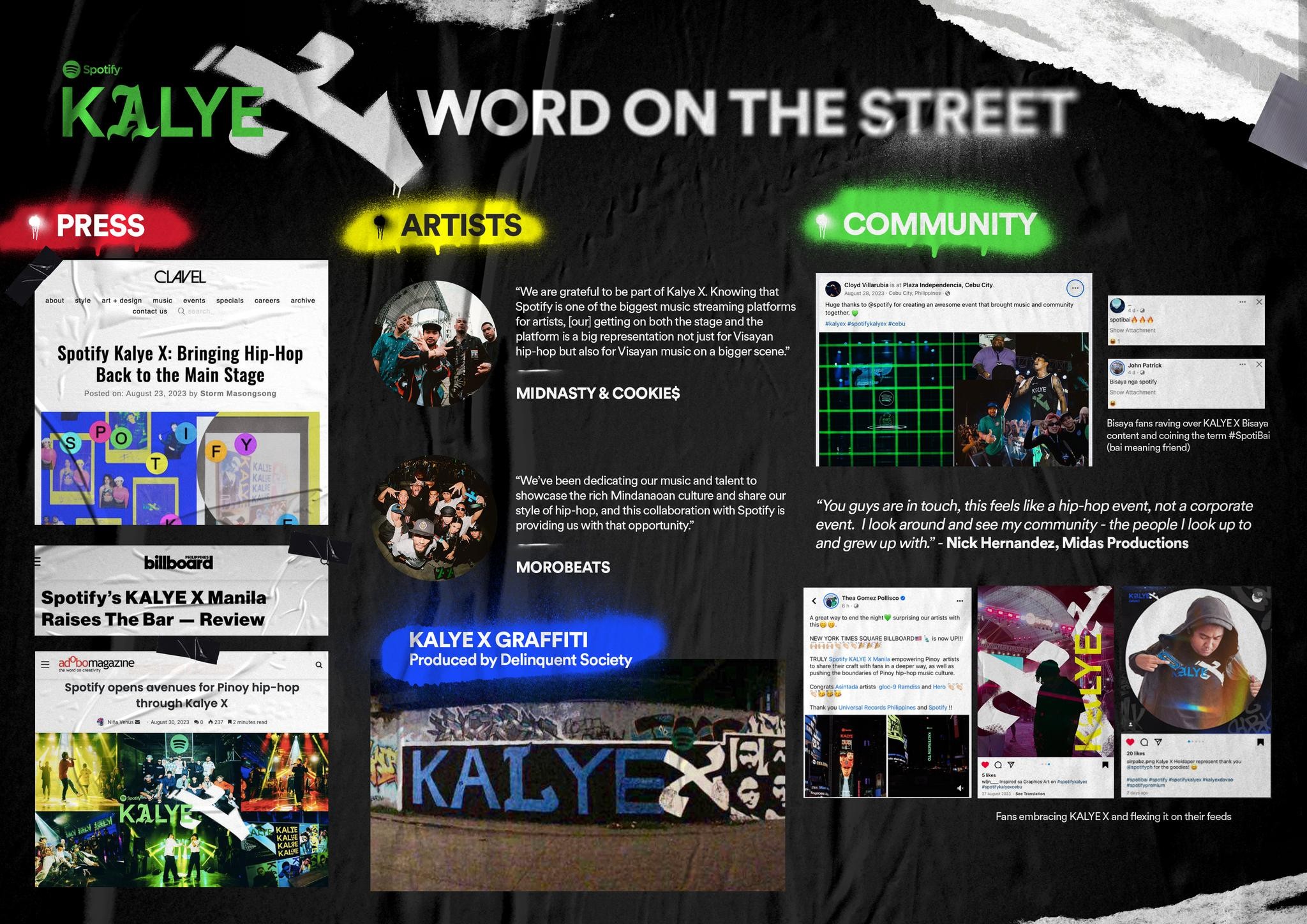 Spotify KALYE X | Campaign | THE WORK