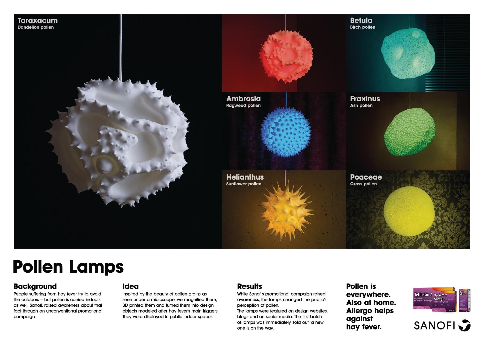 Pollen Lamps | Campaign | THE WORK