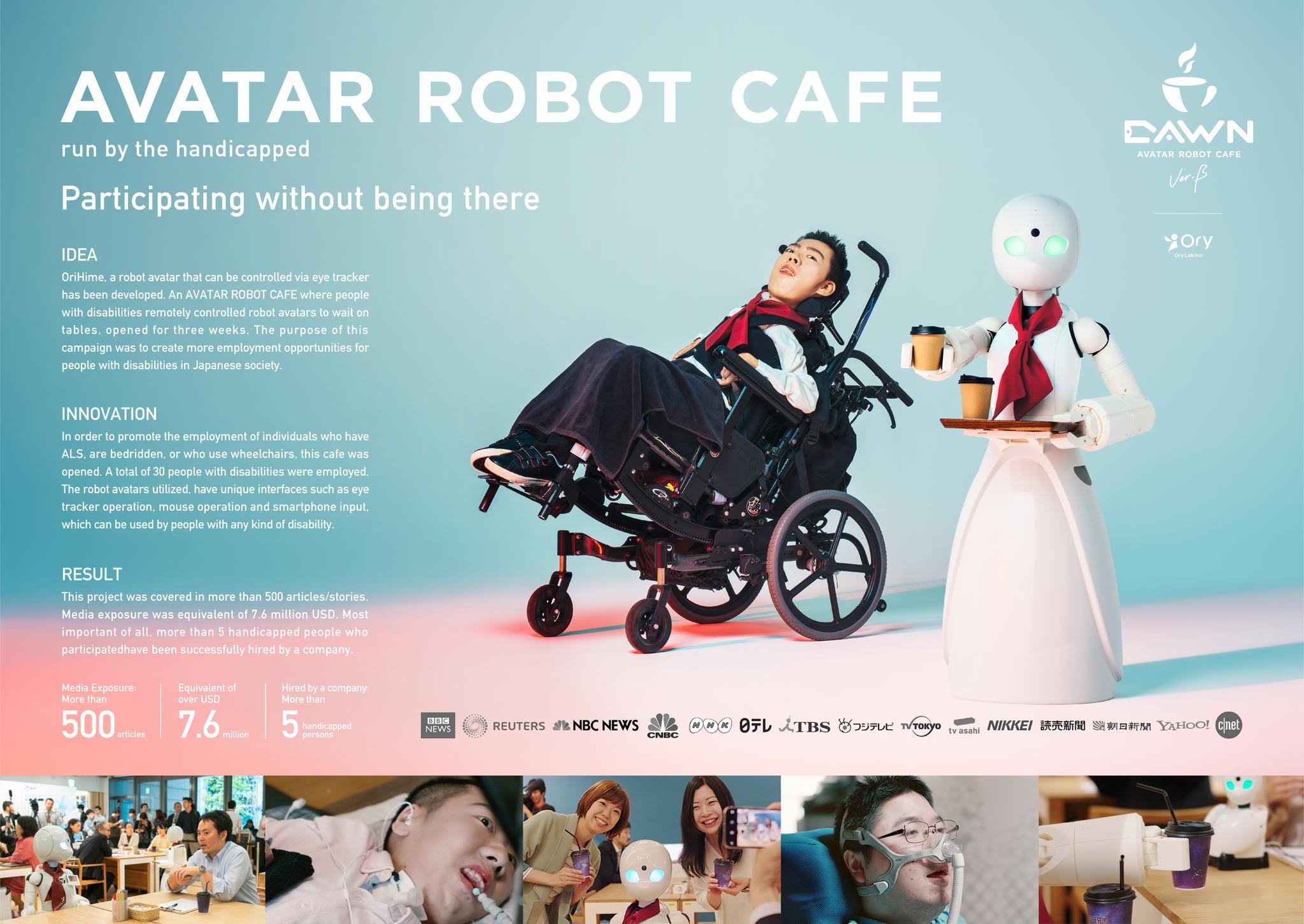 AVATAR ROBOT CAFE | Campaign | THE WORK