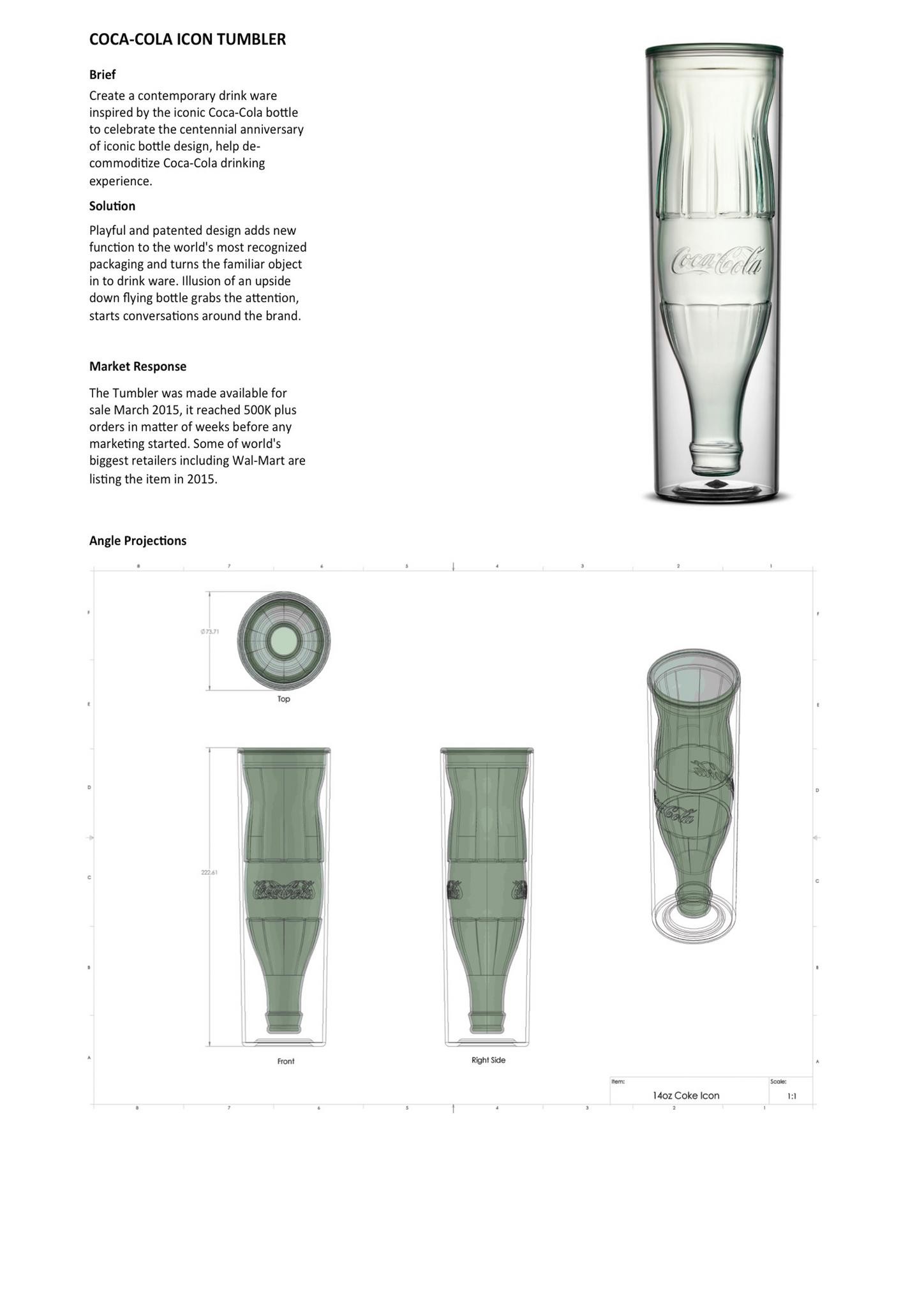 COCA-COLA ICON TUMBLER | Campaign | THE WORK