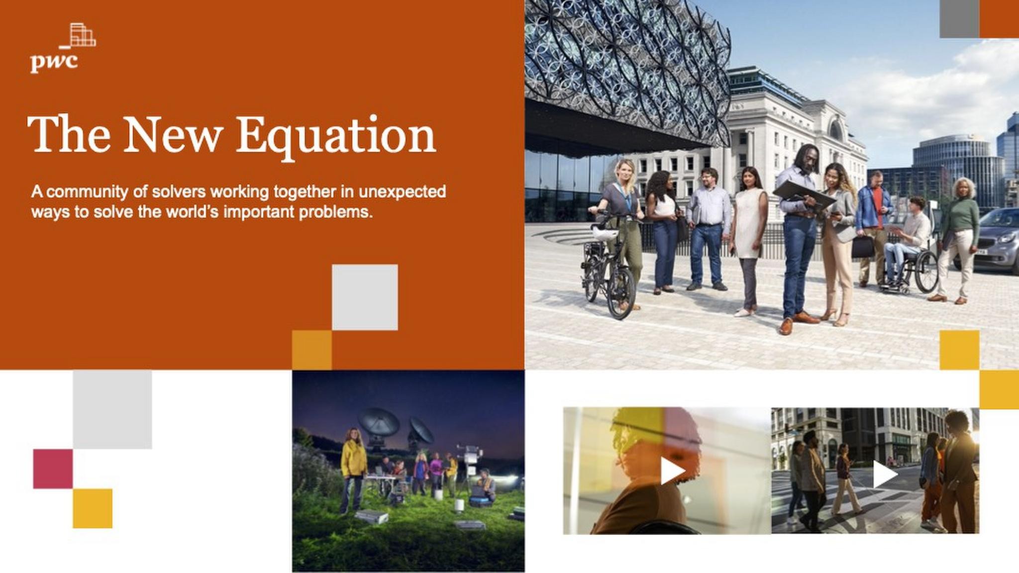 The New Equation | Campaign | THE WORK