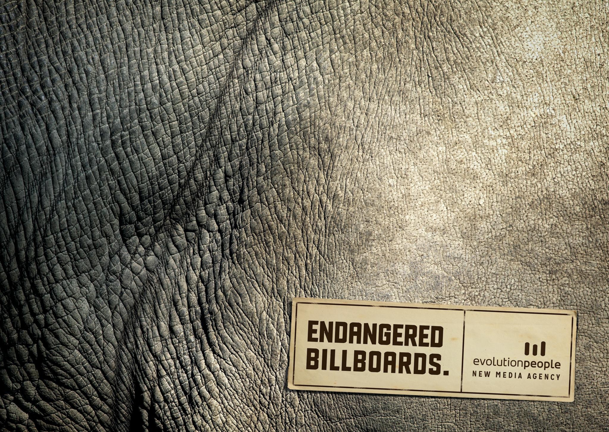 Endangered Billboards | Campaign | THE WORK