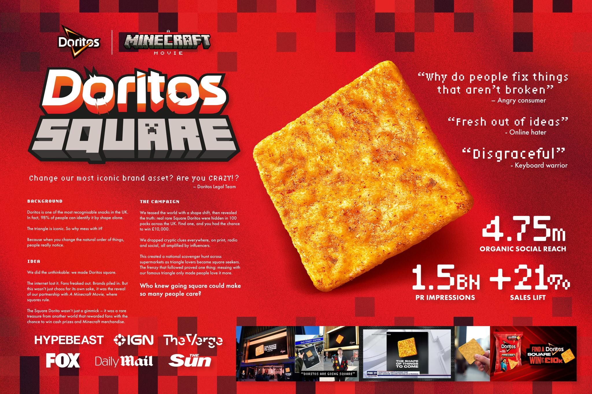 Doritos Square | Campaign | THE WORK