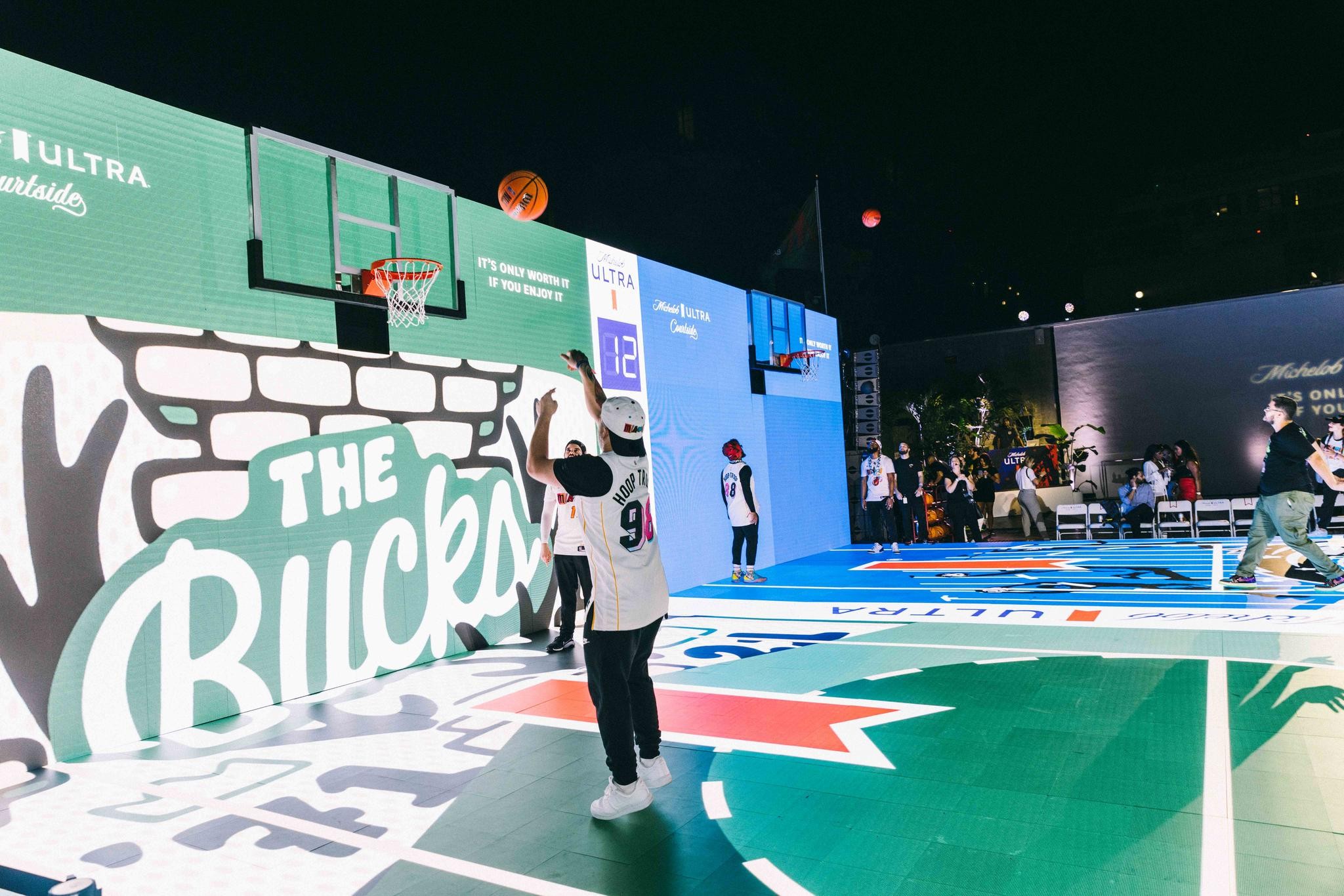 Michelob ULTRA NBA Team Cans Launch during Art Basel Miami Week ...