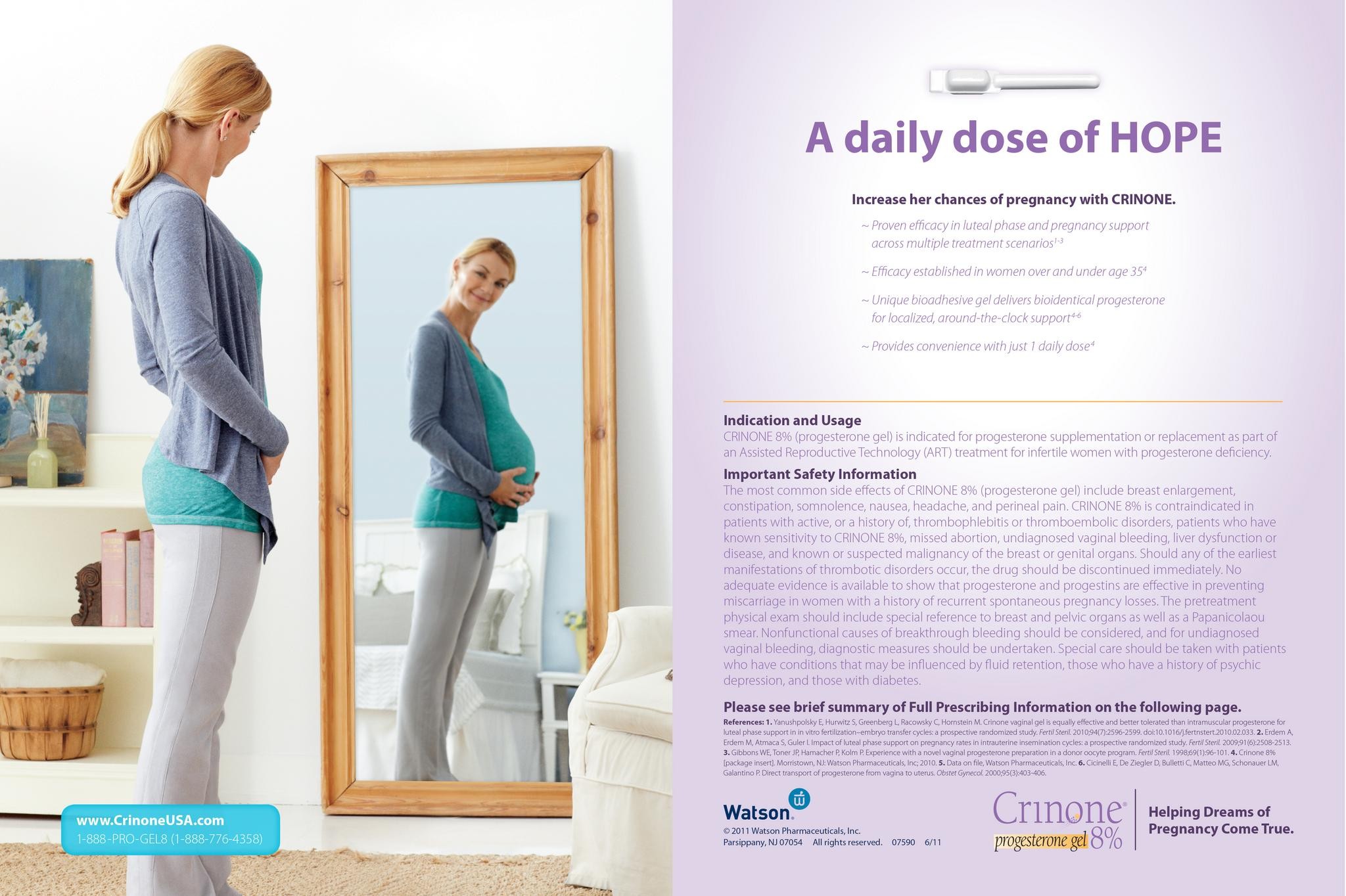 CRINONE | Campaign | THE WORK