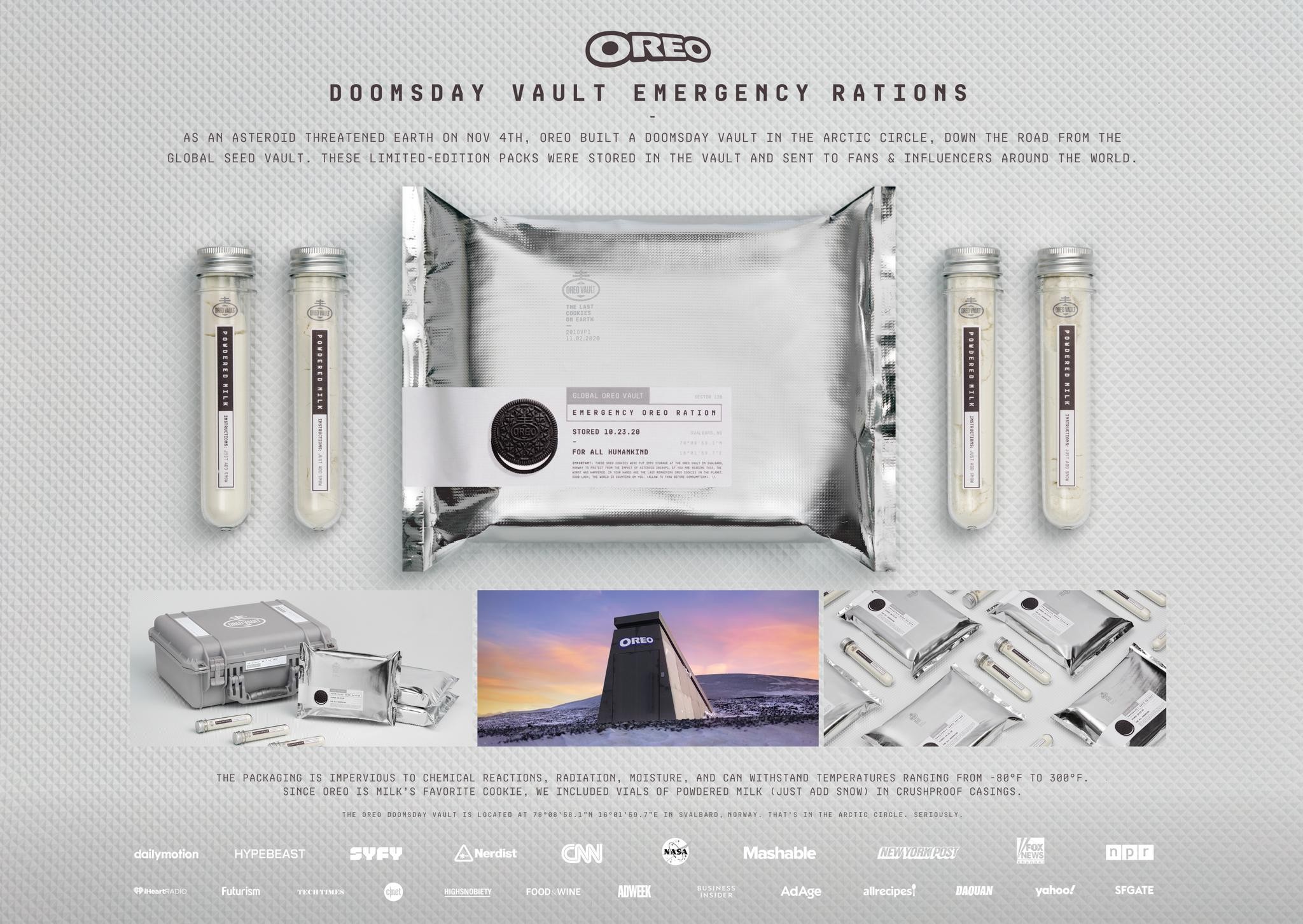 The OREO Doomsday Vault | Campaign | THE WORK