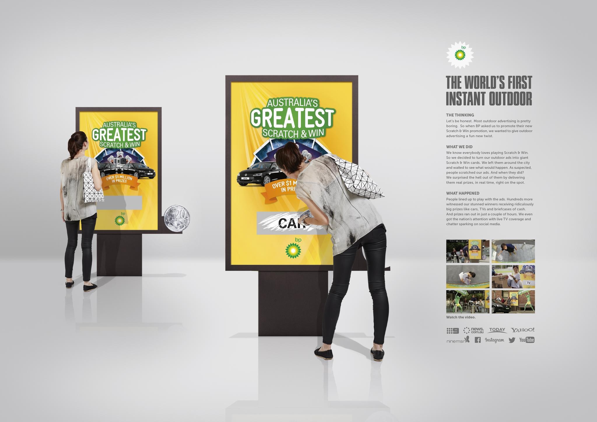 THE WORLD'S FIRST INSTANT OUTDOOR | Campaign | THE WORK