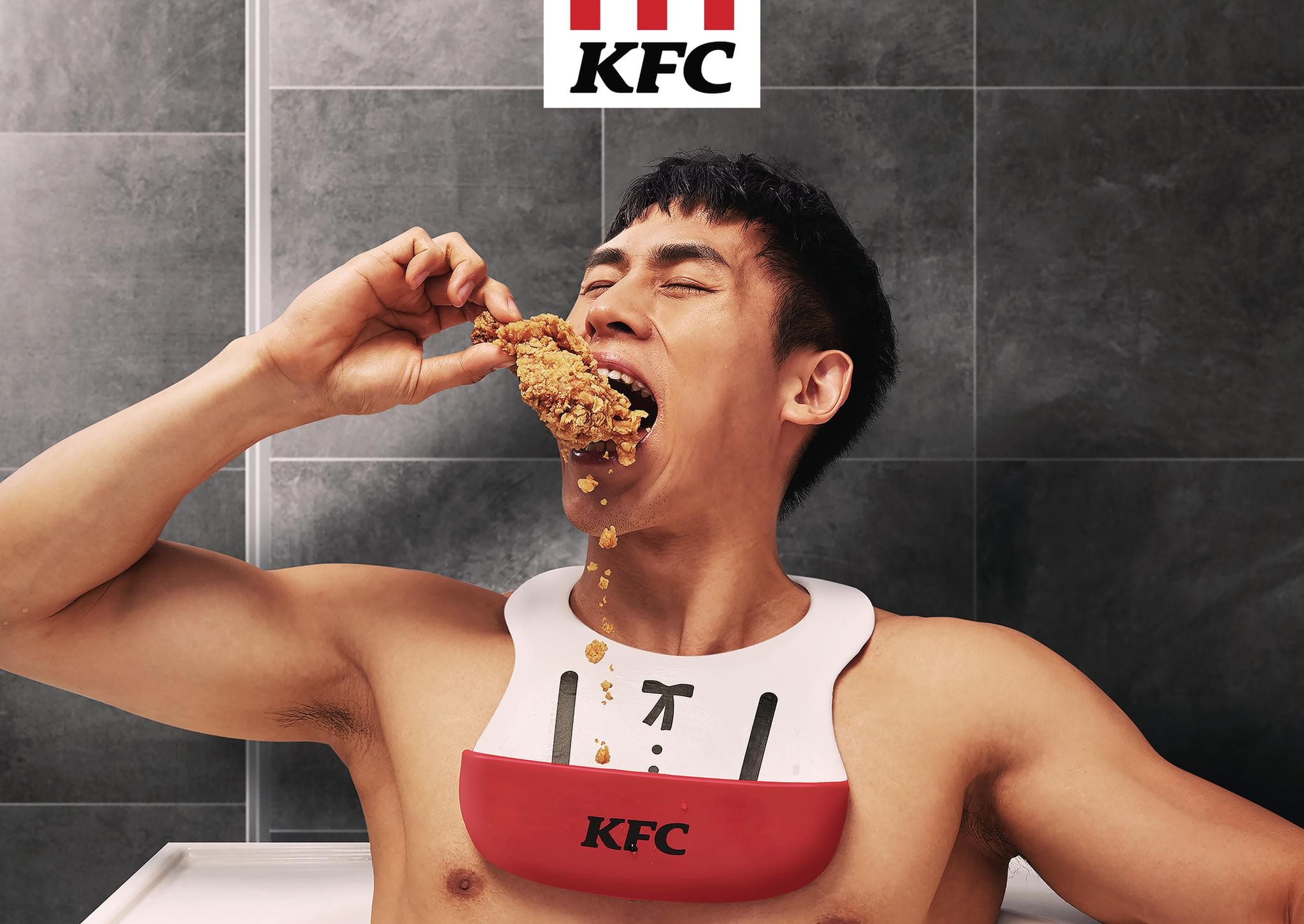 KFC Fried Chicken Bib | Campaign | THE WORK