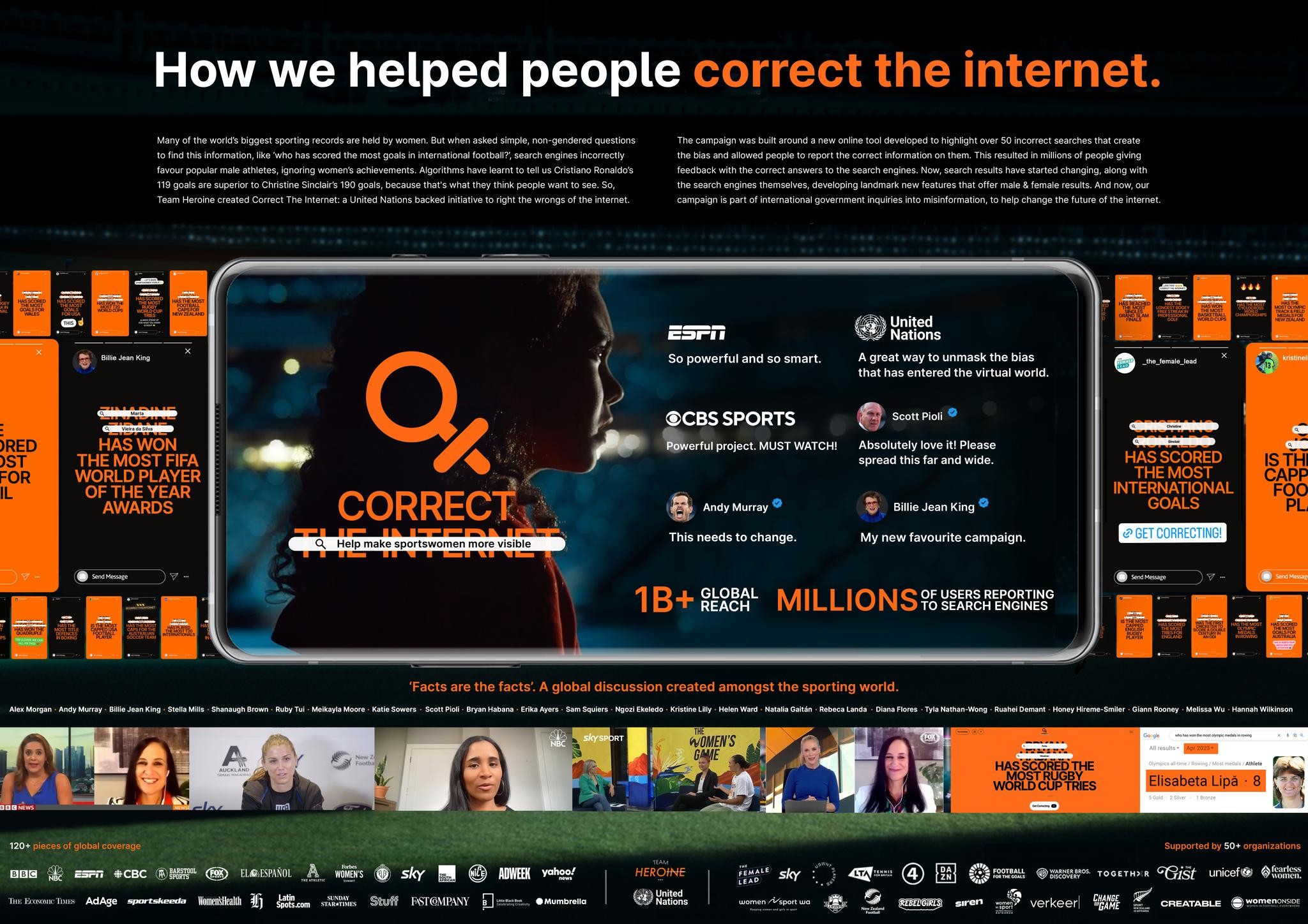 Correct the Internet | Campaign | THE WORK