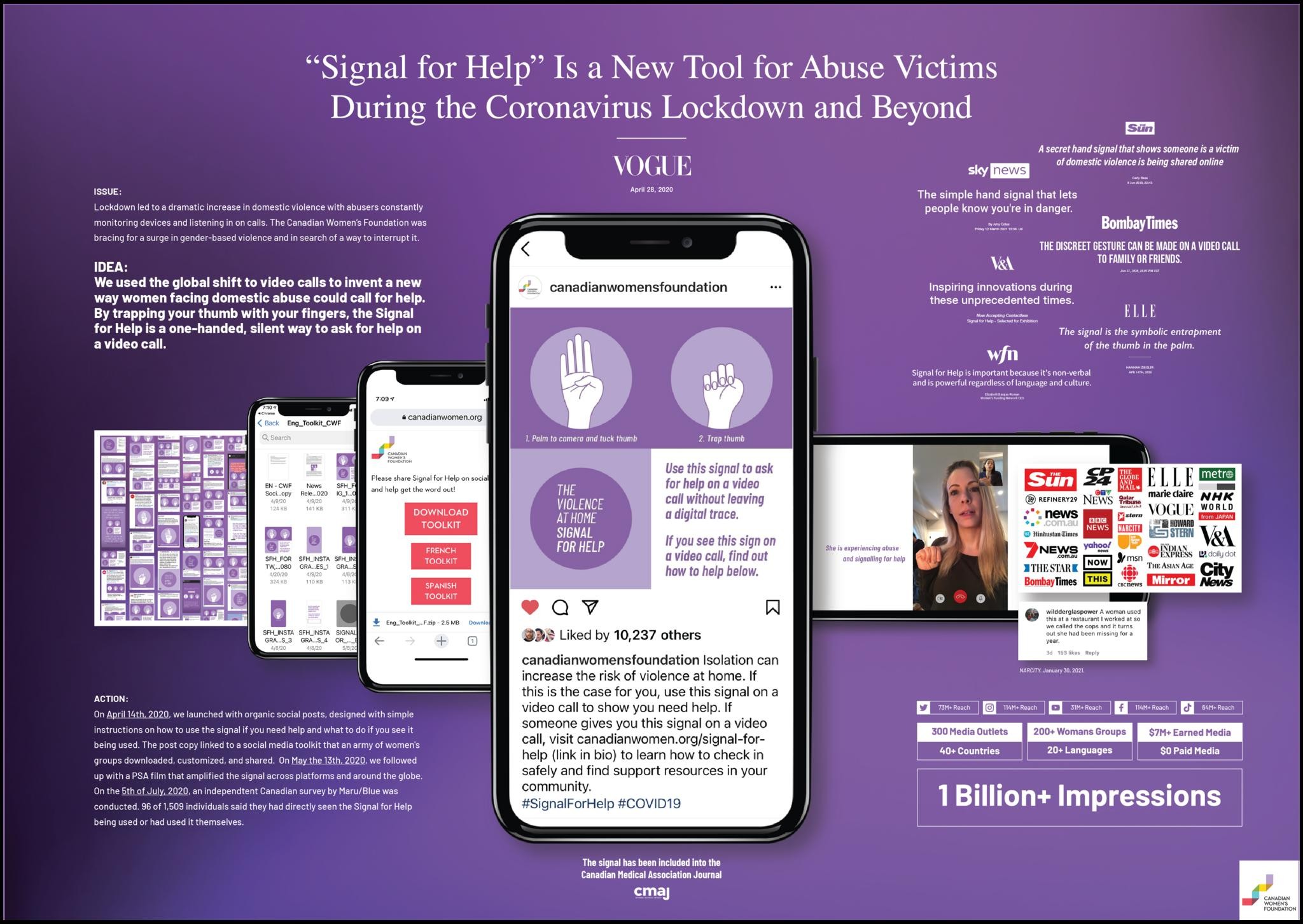 SIGNAL FOR HELP | Entry | THE WORK