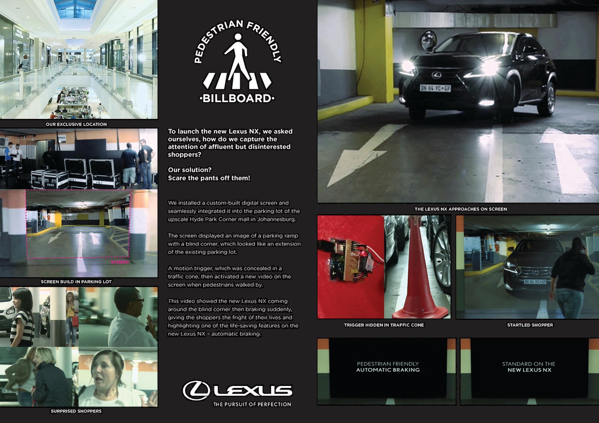 LEXUS PEDESTRIAN BILLBOARD | Campaign | THE WORK