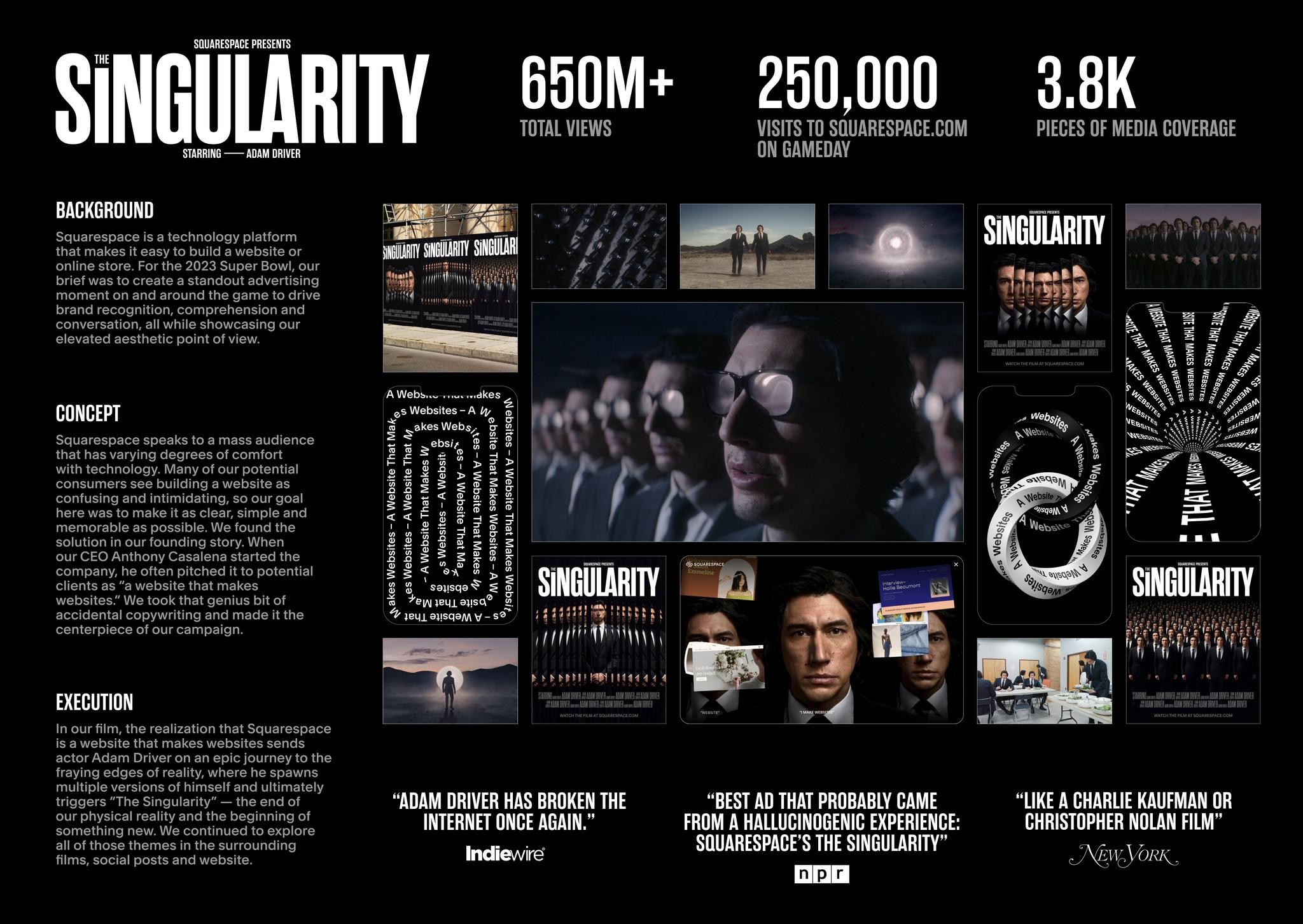 The Singularity: Integrated Campaign | Campaign | THE WORK