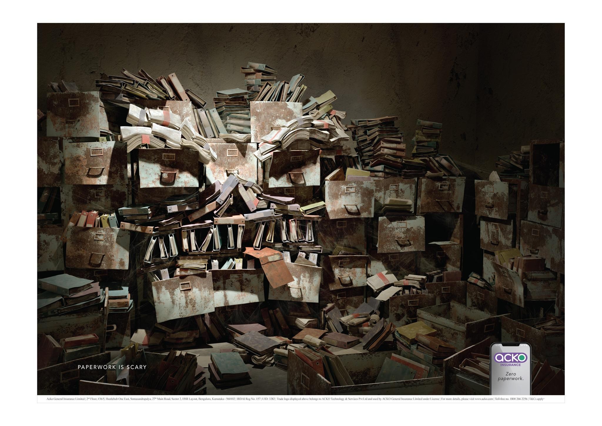 Scary Paperwork | Campaign | THE WORK