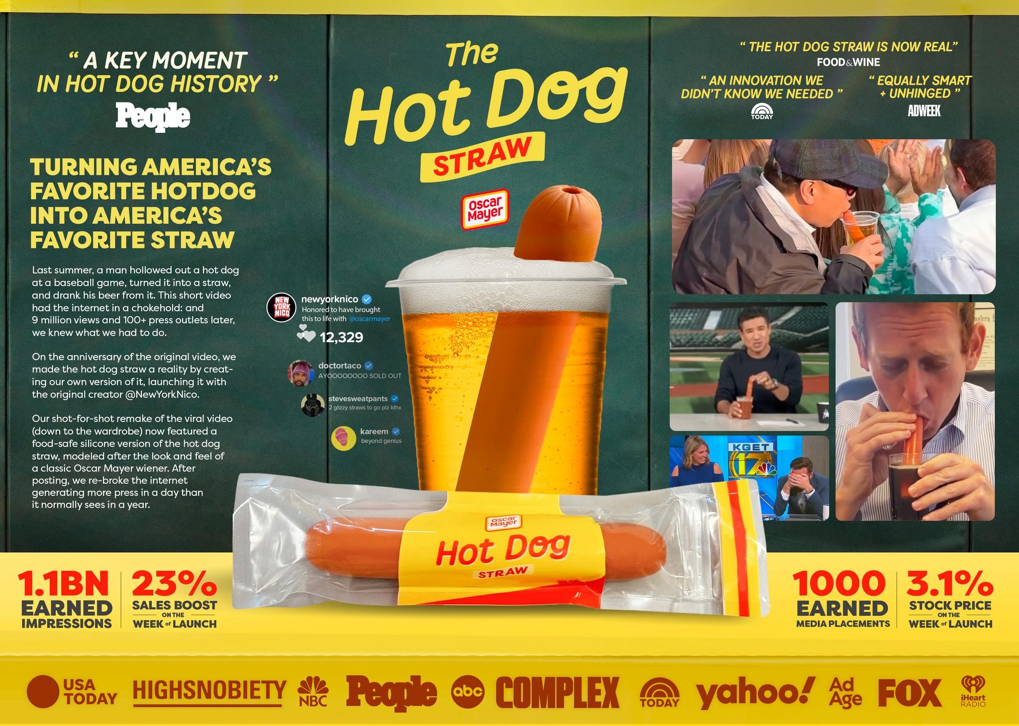 Hot Dog Straw | Campaign | THE WORK