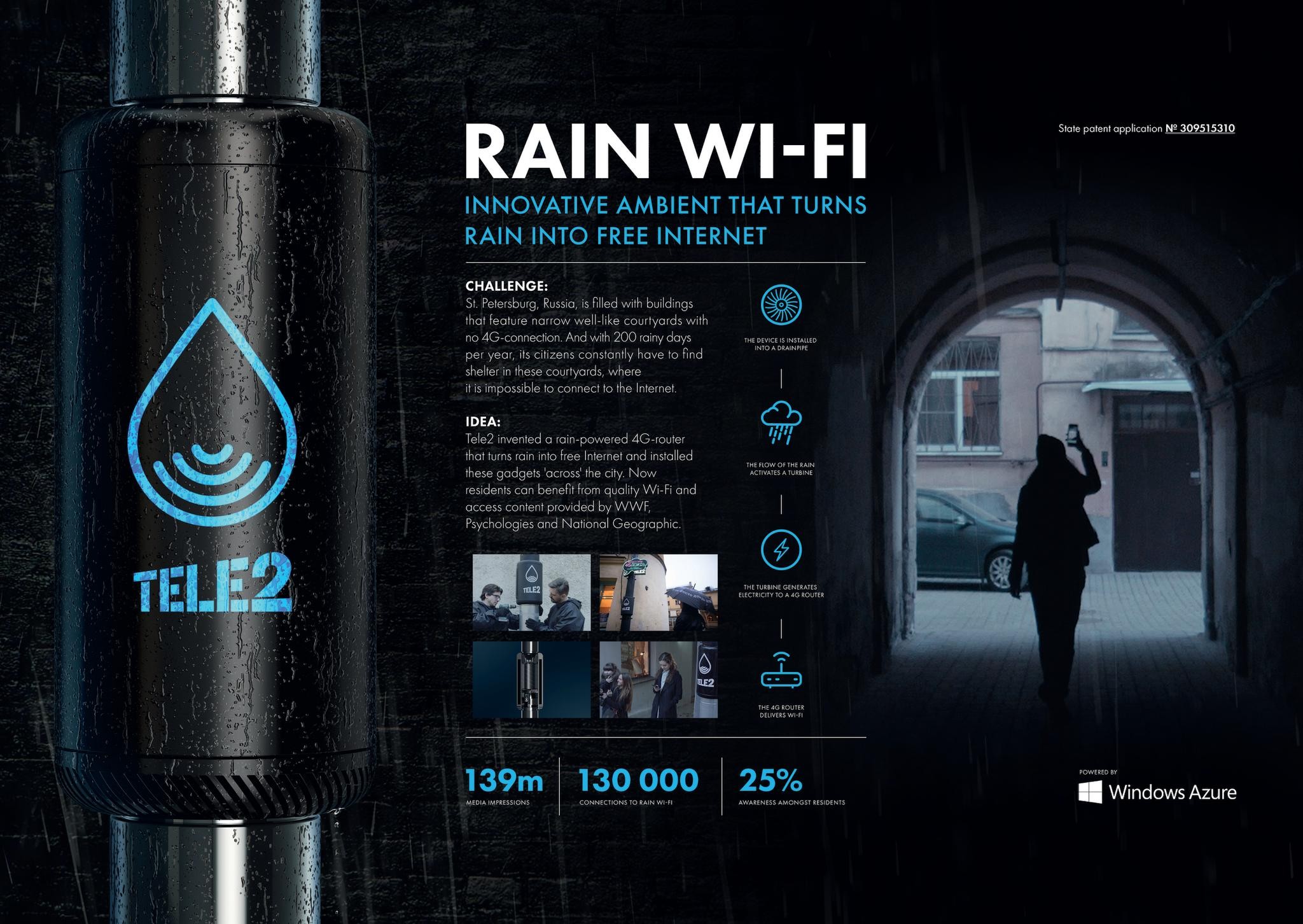 RAIN WI-FI | Entry | THE WORK