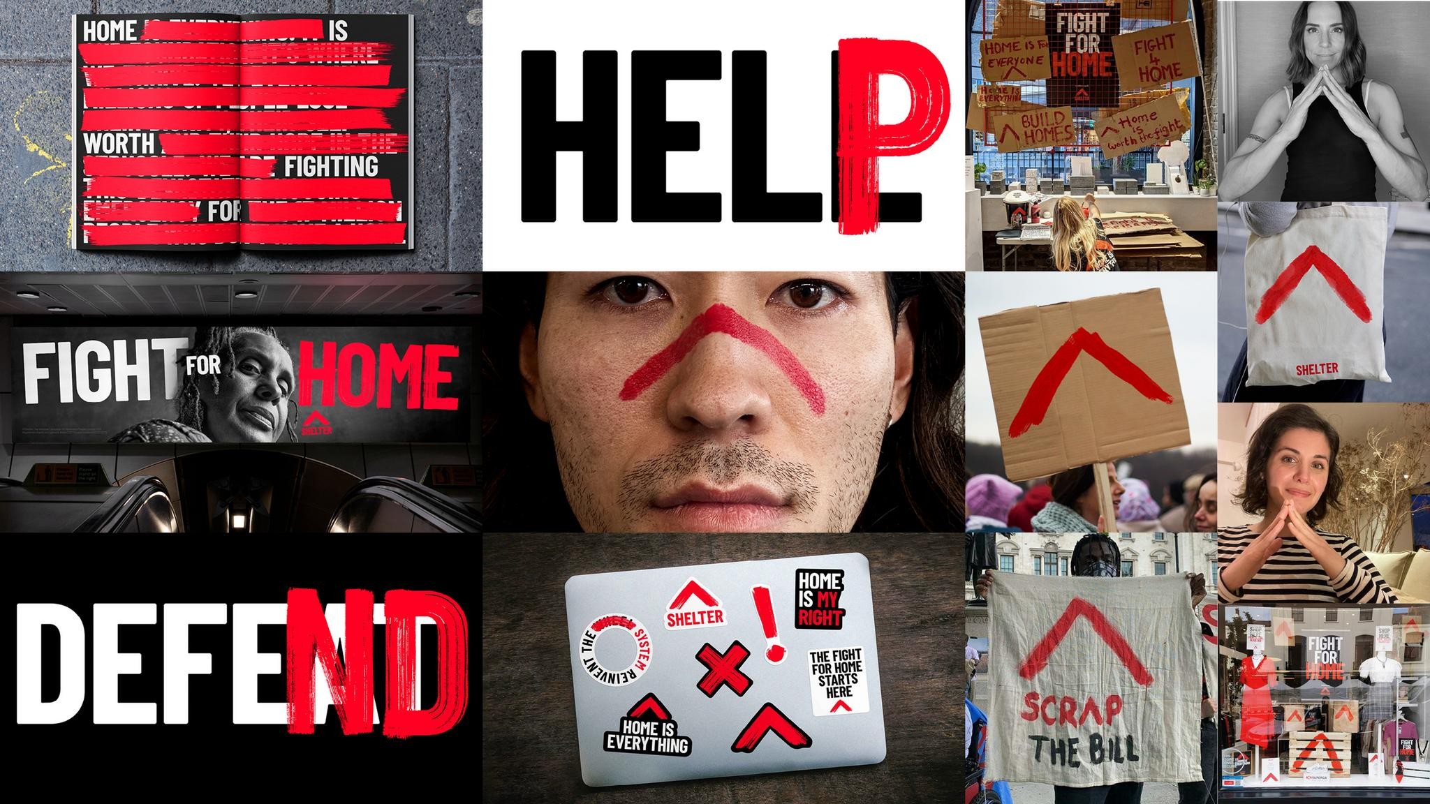 SHELTER: FIGHT FOR HOME | Entry | THE WORK