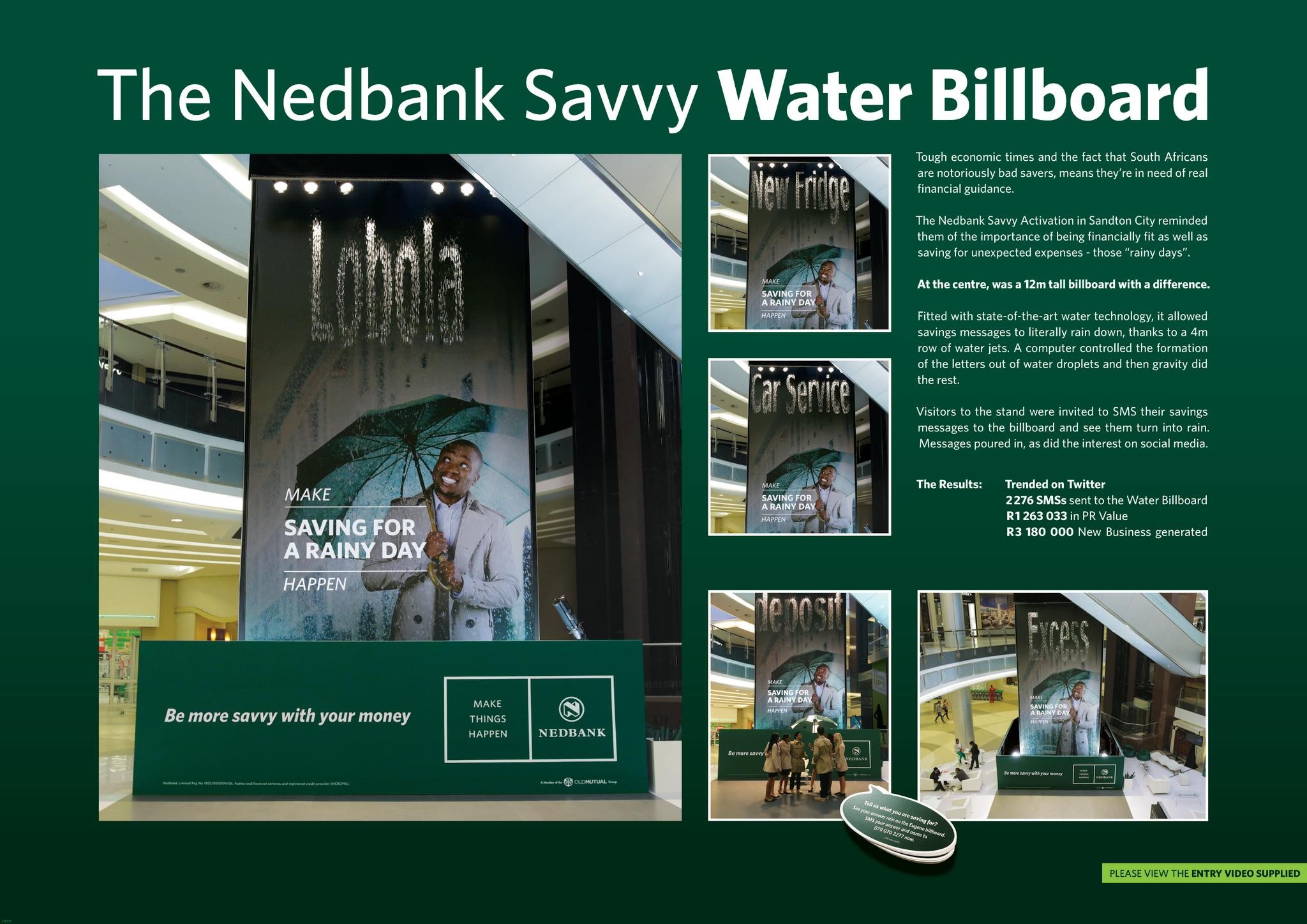 WATER BILLBOARD | Campaign | THE WORK