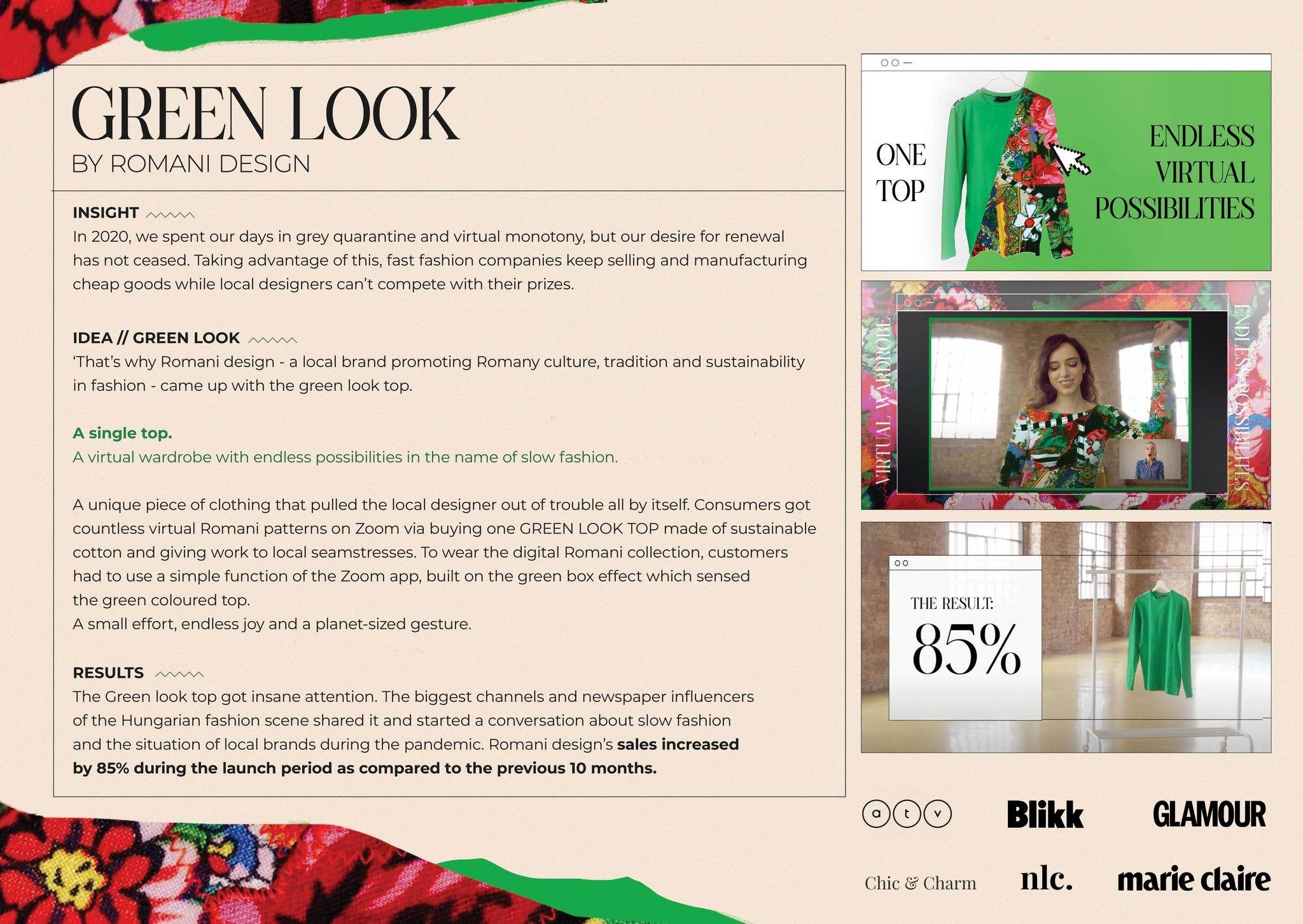 Green Look | Campaign | THE WORK