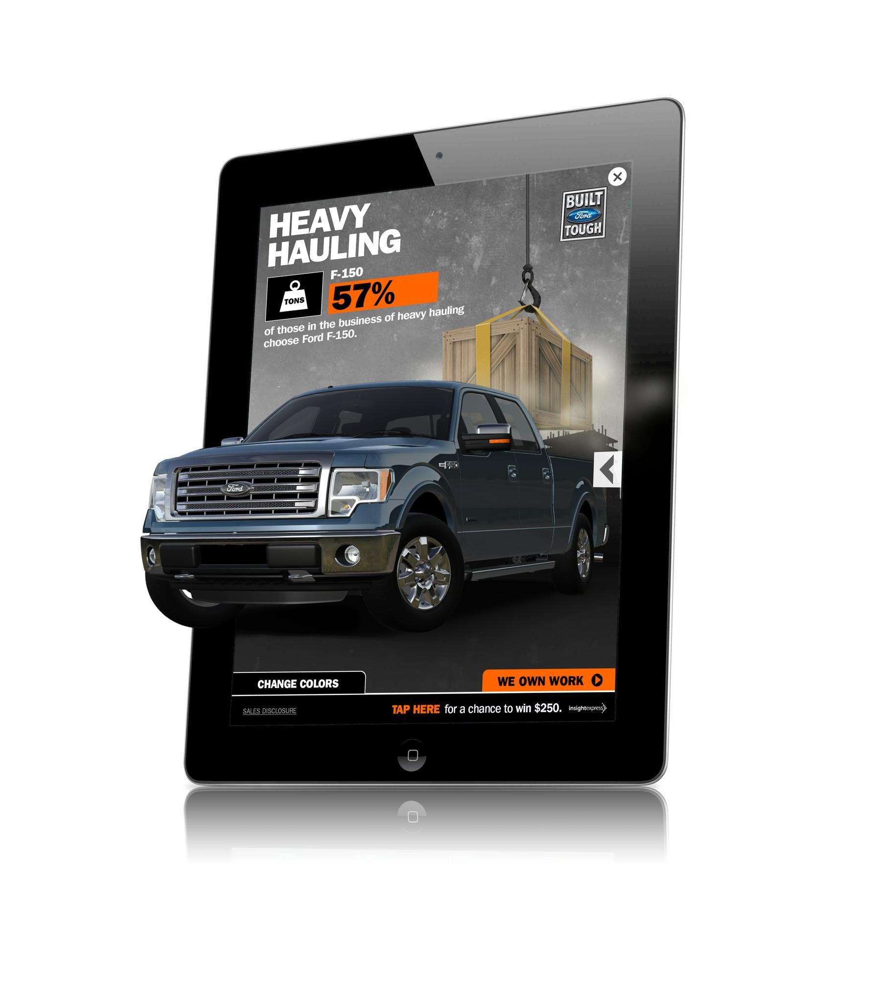 BRINGING THE FORD F-150 TO LIFE IN 3D MOBILE AD EXPERIENCE | Entry ...