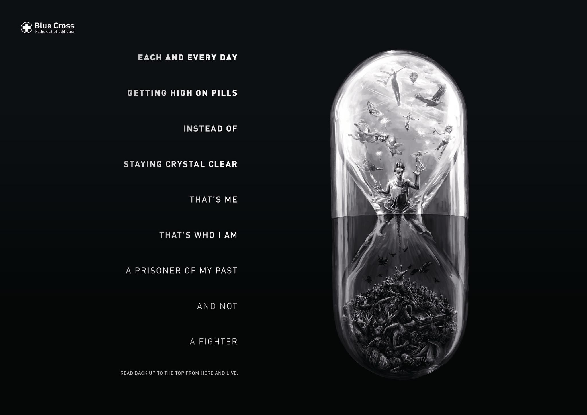 Reverse Poems - Drug Dependency | Campaign | THE WORK