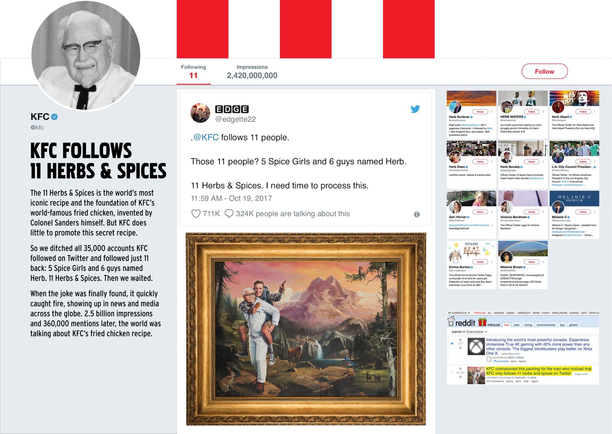 KFC | 11 Herbs & Spices | Campaign | THE WORK