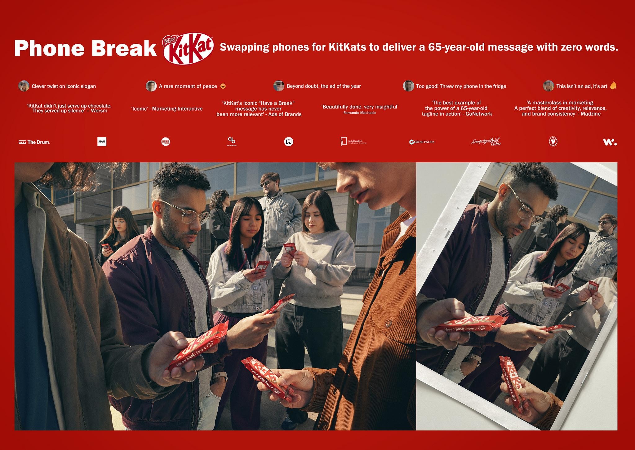 KitKat Phone Break | Campaign | THE WORK