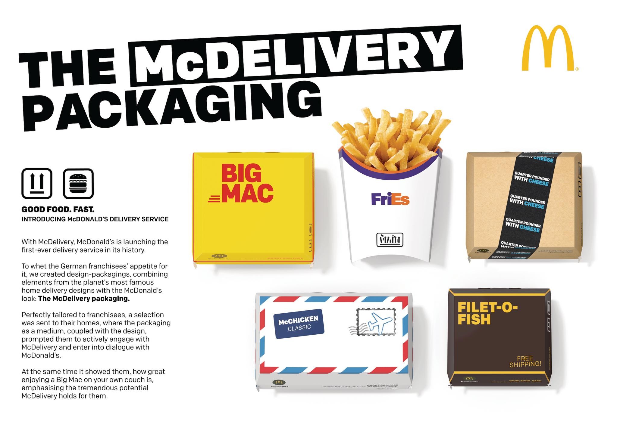 The McDelivery Packaging | Campaign | THE WORK