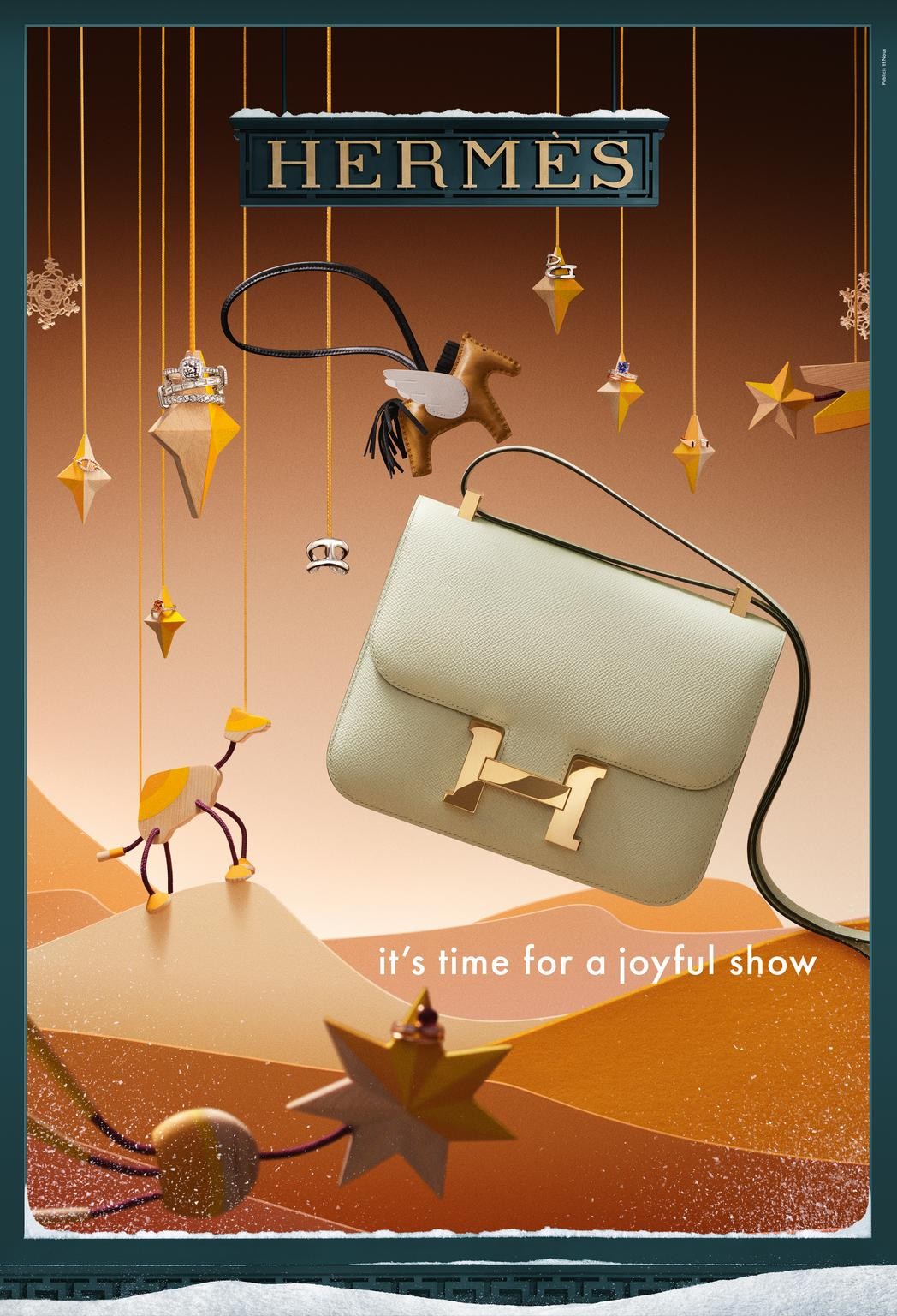 HERMÈS HOLIDAY 2023: IT’S TIME FOR A JOYFUL SHOW | Entry | THE WORK